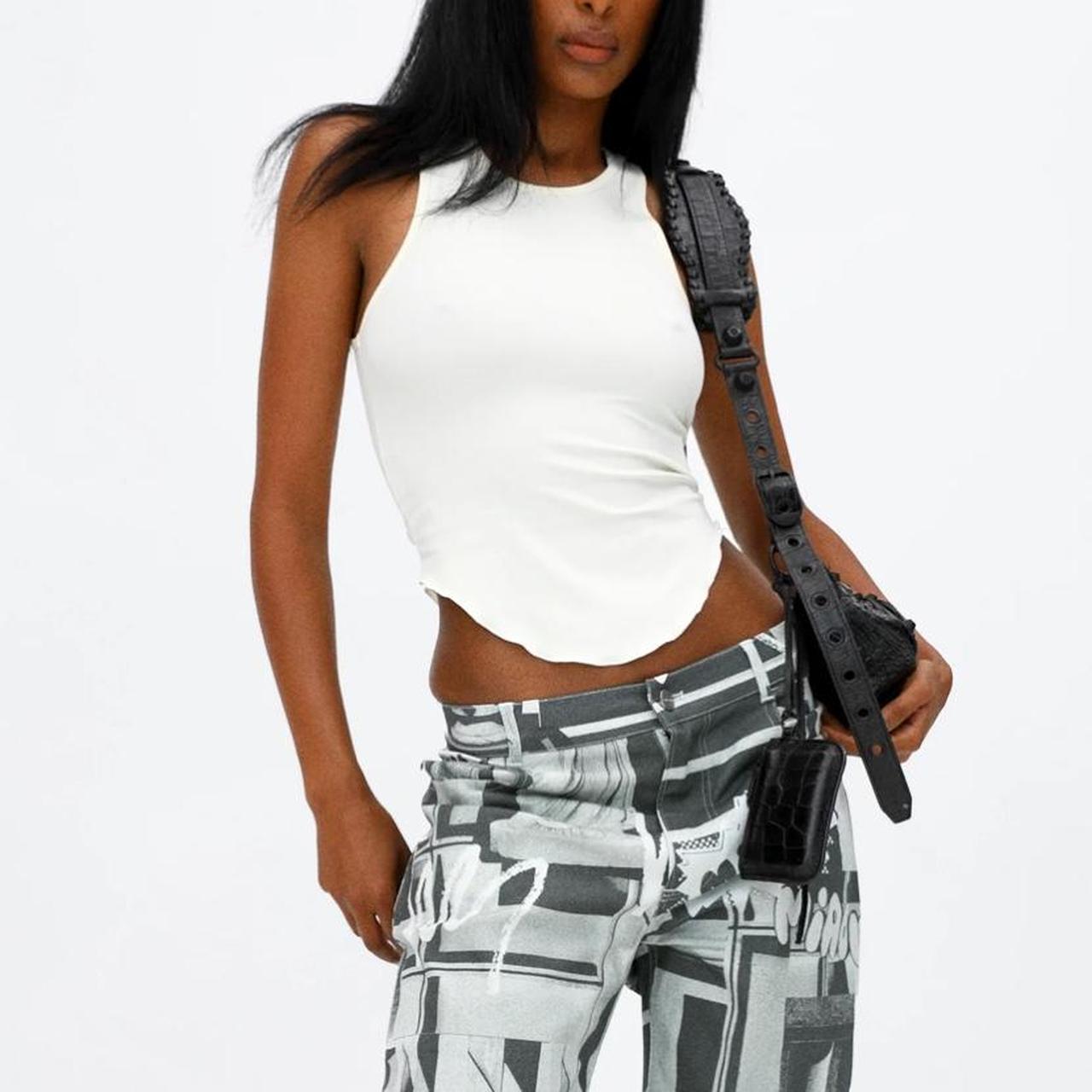 MIAOU Jinx tank Cream Size M New with tags - Depop