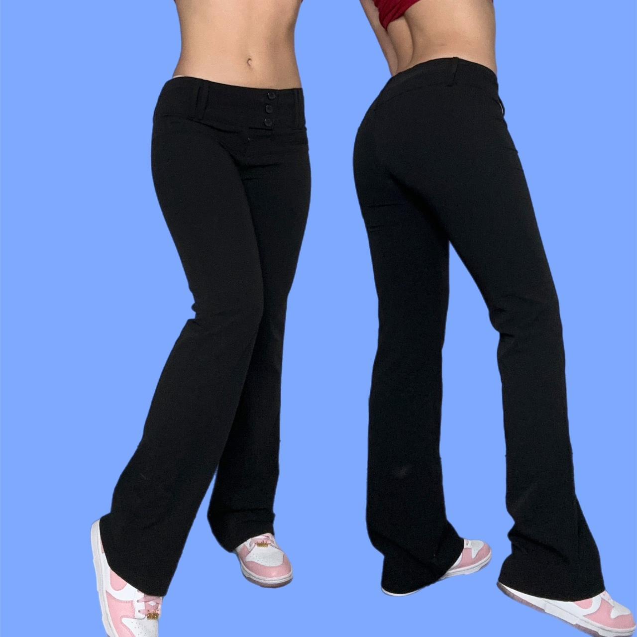 Vintage low rise pants Insanely flattering low rise... - Depop