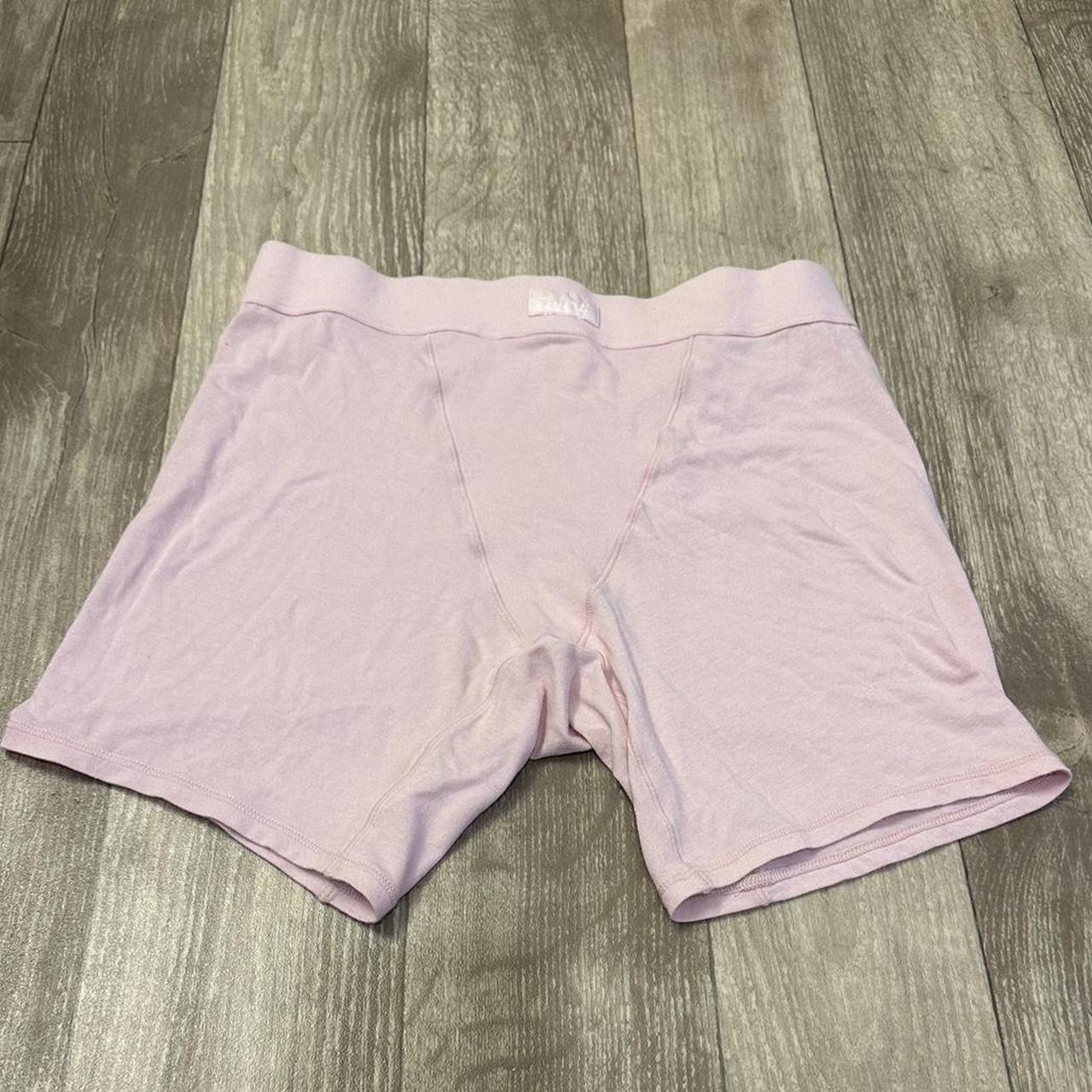 Pink skims boxers They’re sooo comfy! Limited... - Depop