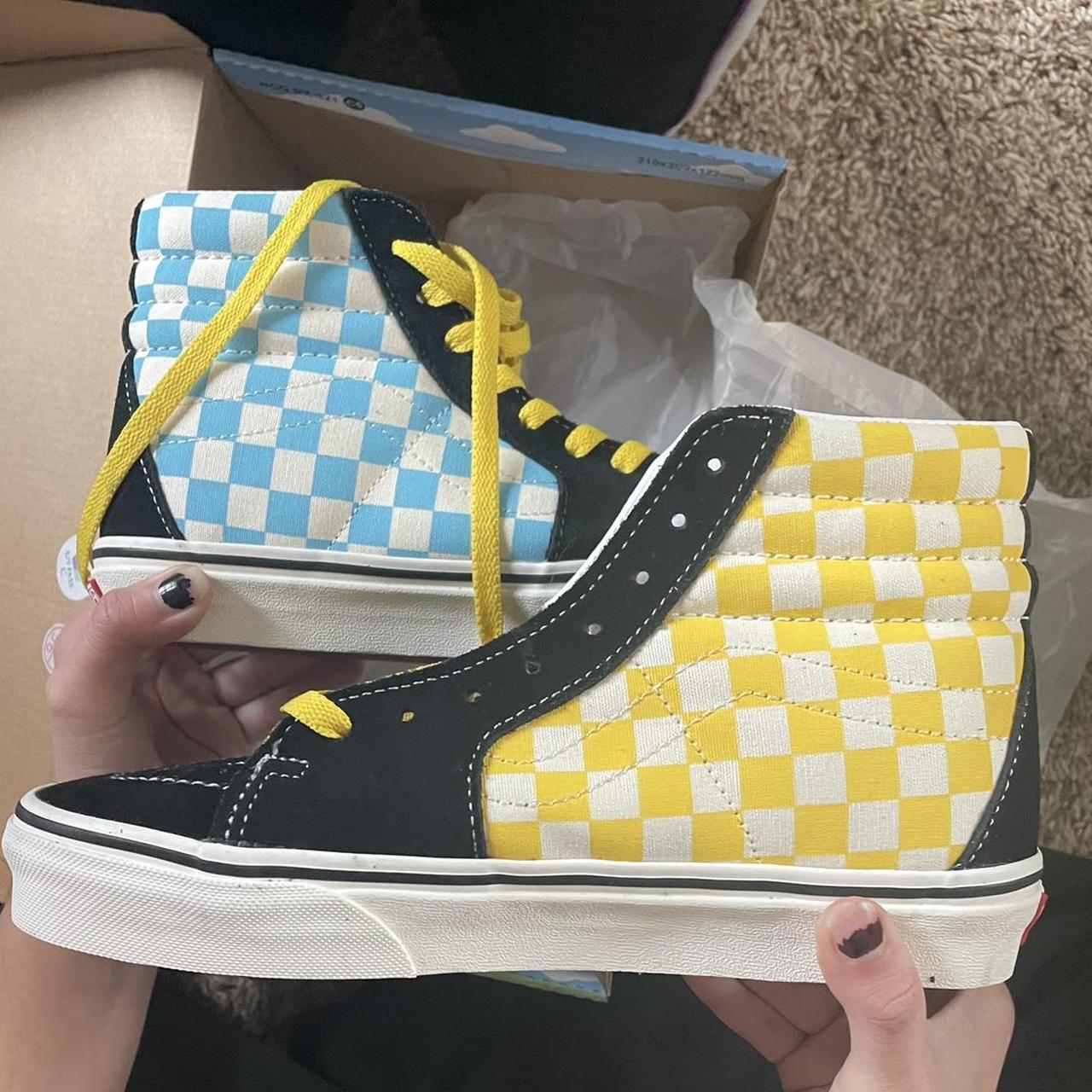 Simpsons vans collab high tops! These are super... - Depop