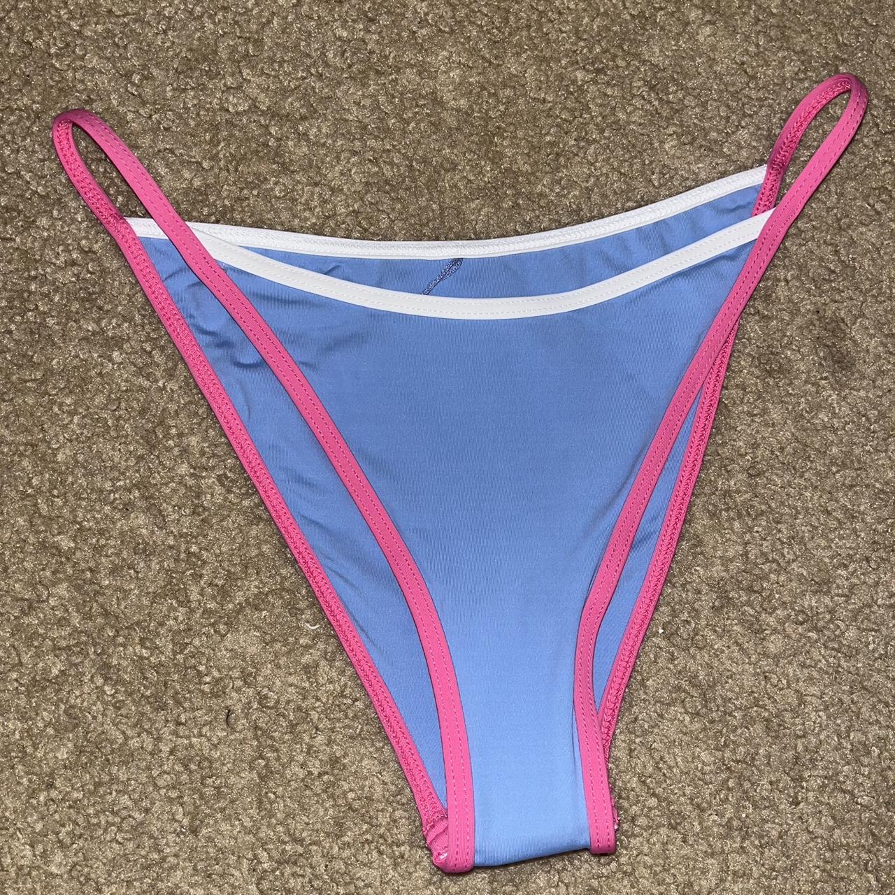 L*Space Women's Pink and Blue Bikinis-and-tankini-sets | Depop