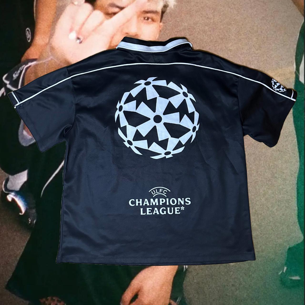 ULTRALIGHT LONDON BLACK FOOTBALL SHIRT JERSEY 🌎⚽️ -... - Depop