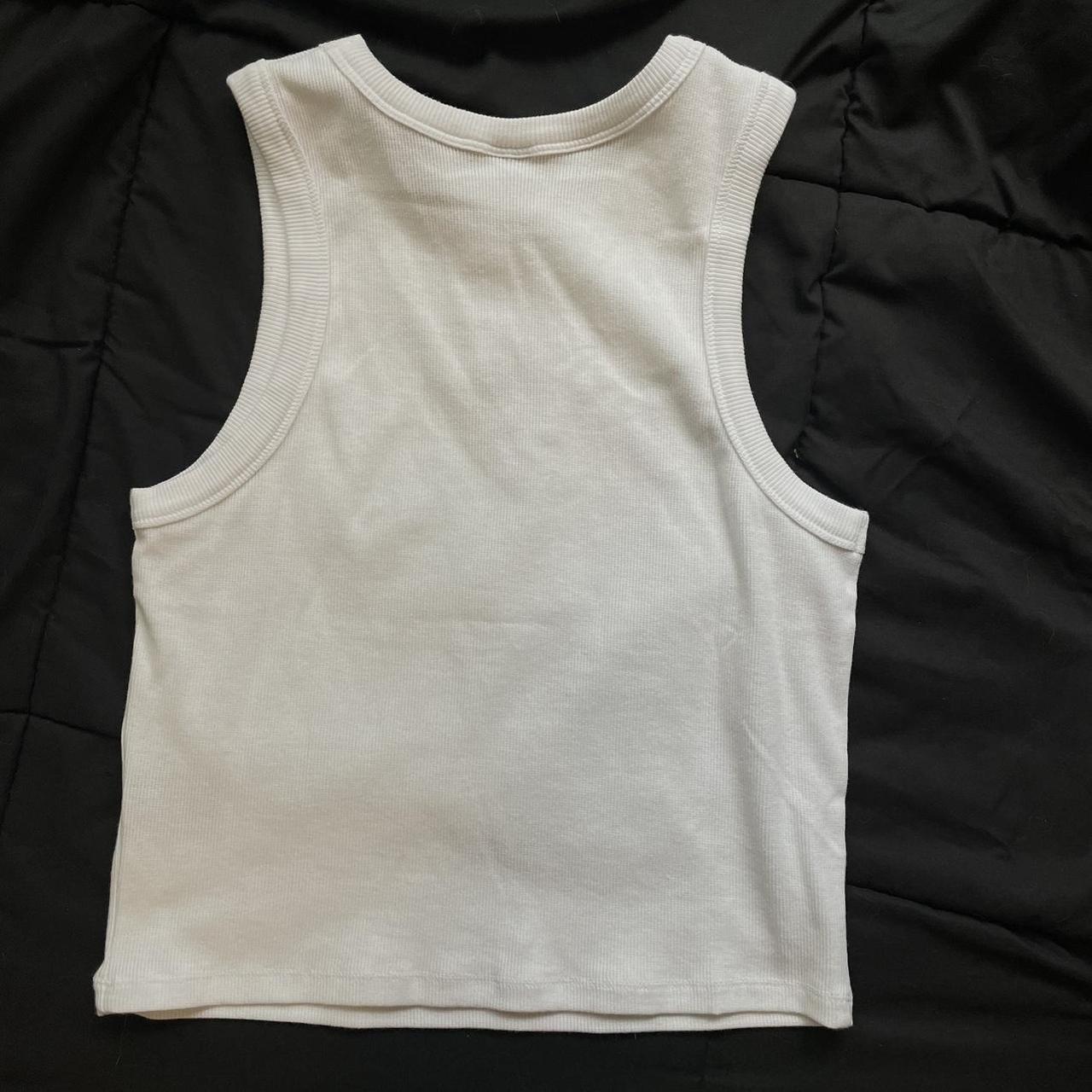 Rare dead-stock Drop dead tank top vest. Boxy... | Depop