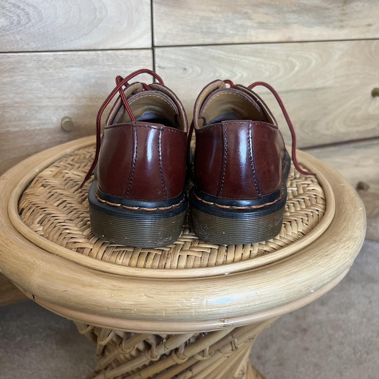 Amazing cherry red DM’s UK size 5. Barely worn so in... - Depop