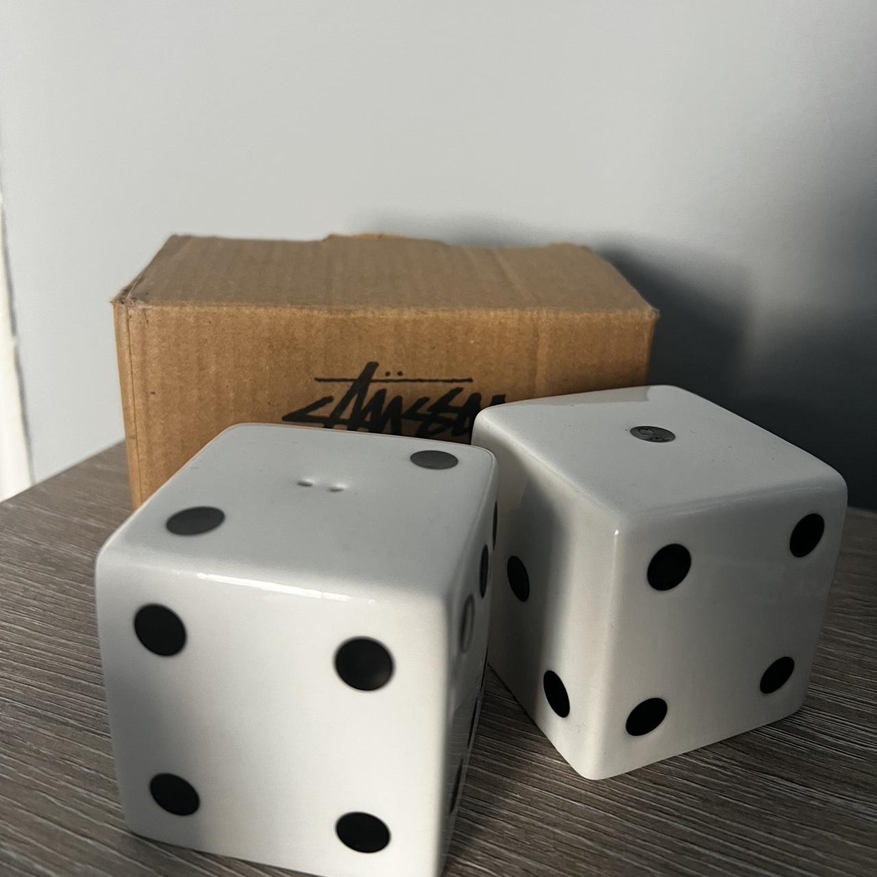 Stussy dice salt and pepper shaker Interest check... - Depop