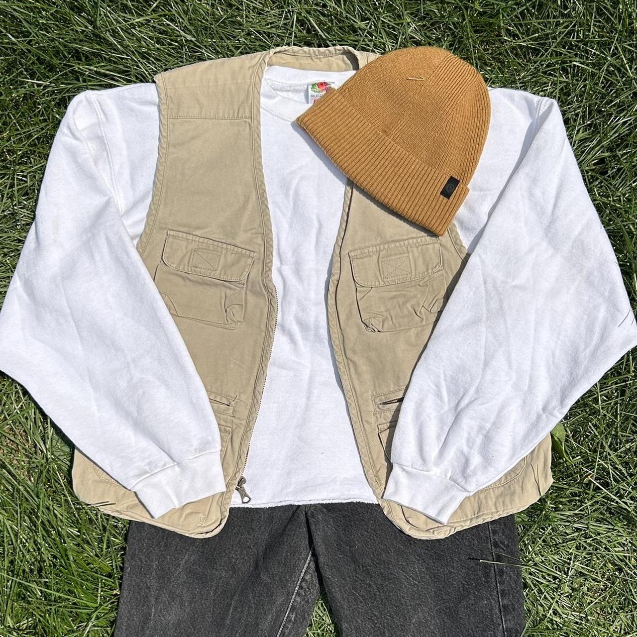 VTG Gap utility vest In good condition Size Large... - Depop