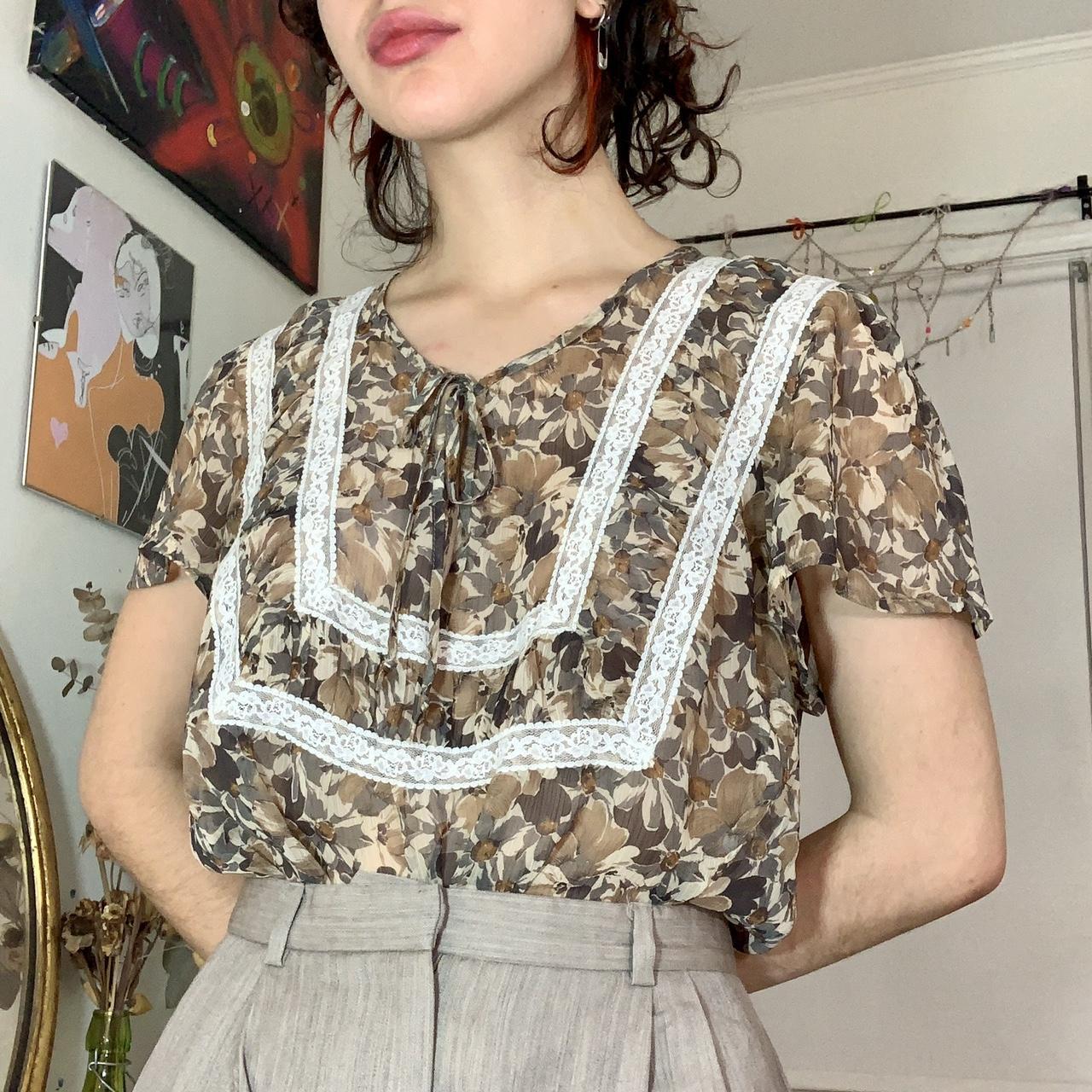 LOFT Women's multi Shirt | Depop