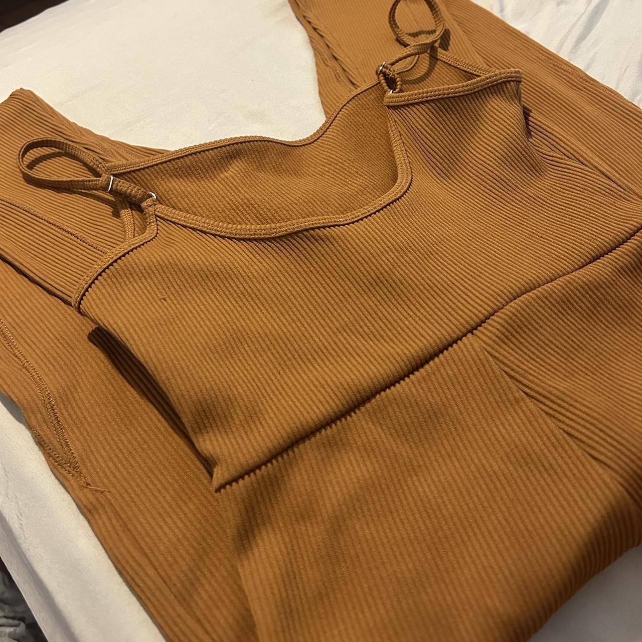WILD FABLE tan jumpsuit Size M. True to size.... - Depop