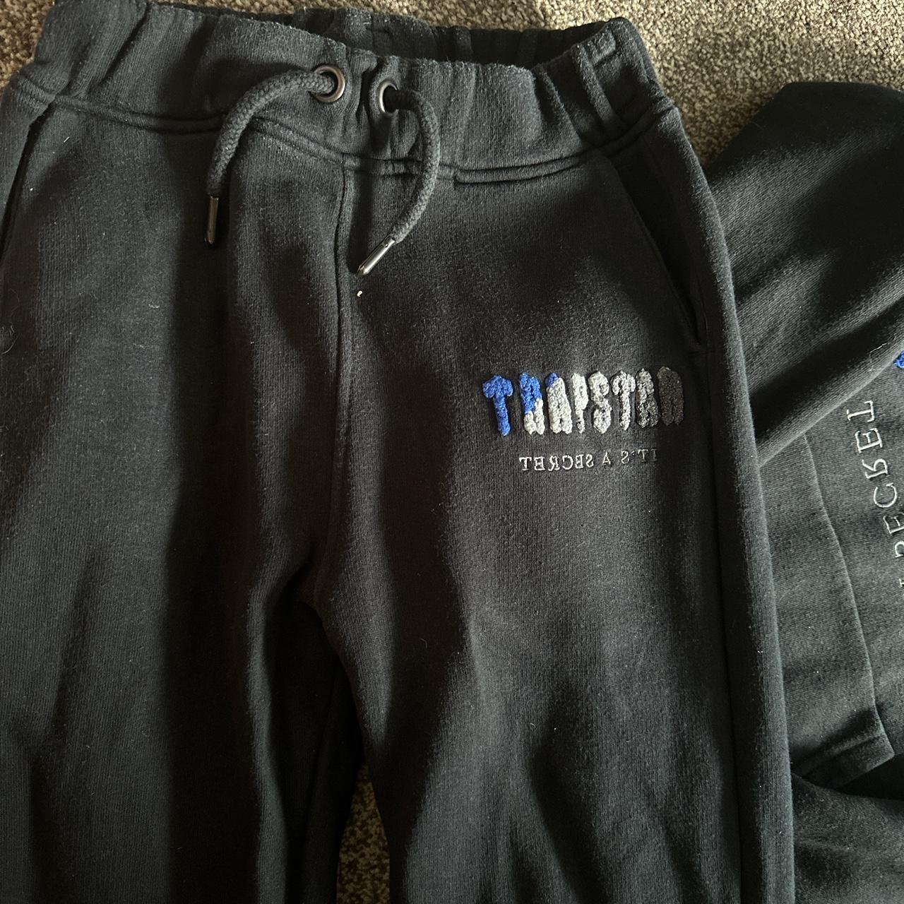 Kids trapstar tracksuit age 6 would say it would fit... - Depop