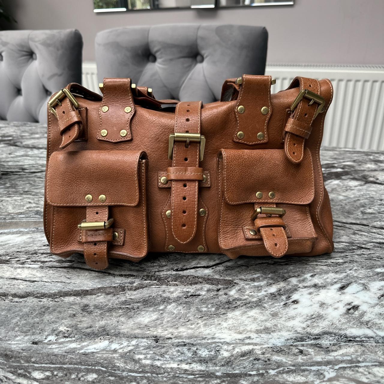 mulberry Roxanne bag Tan colour 100% authentic... - Depop