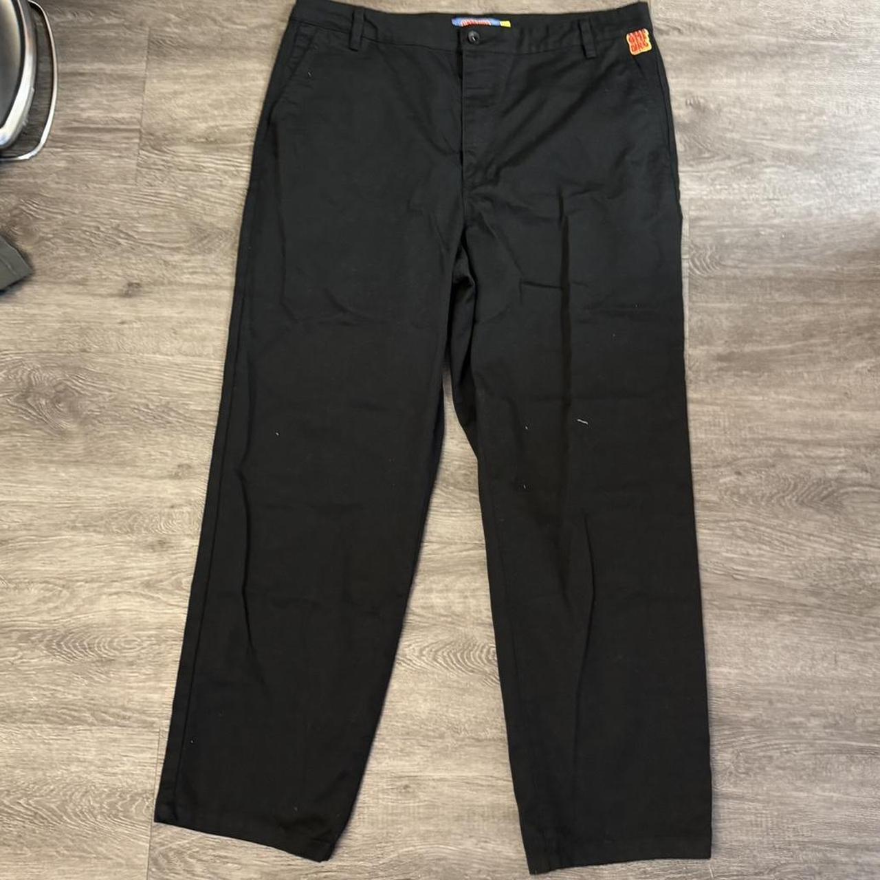 Black empire pants - Depop