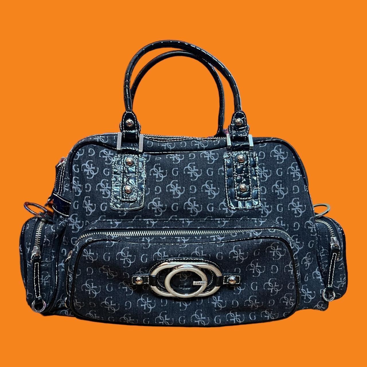 Guess large monogram purse. Is big enough to fit a... - Depop