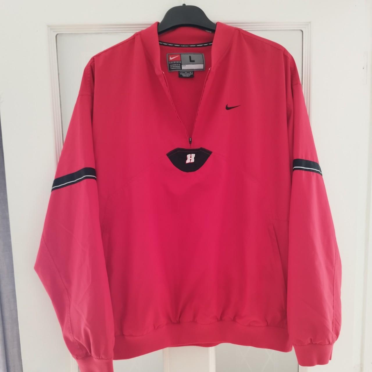 Vintage Nike windbreaker, pullover, jacket, quarter... - Depop