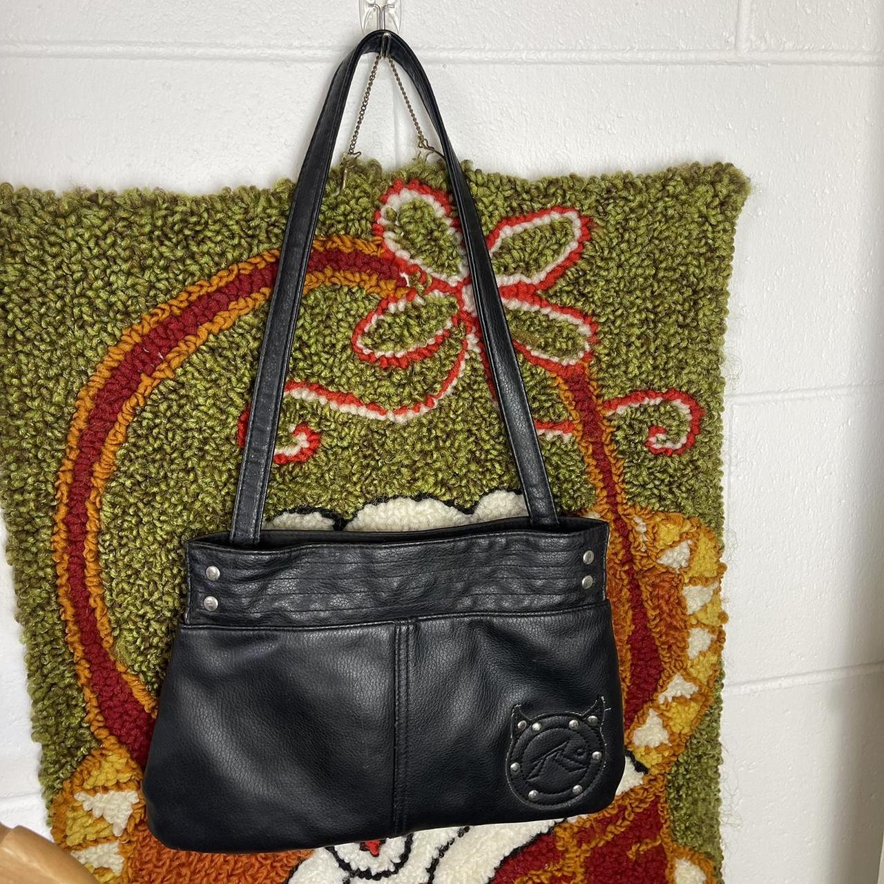 leather Rusty bag 🖤 L 22-28.5cm H 18cm - Depop