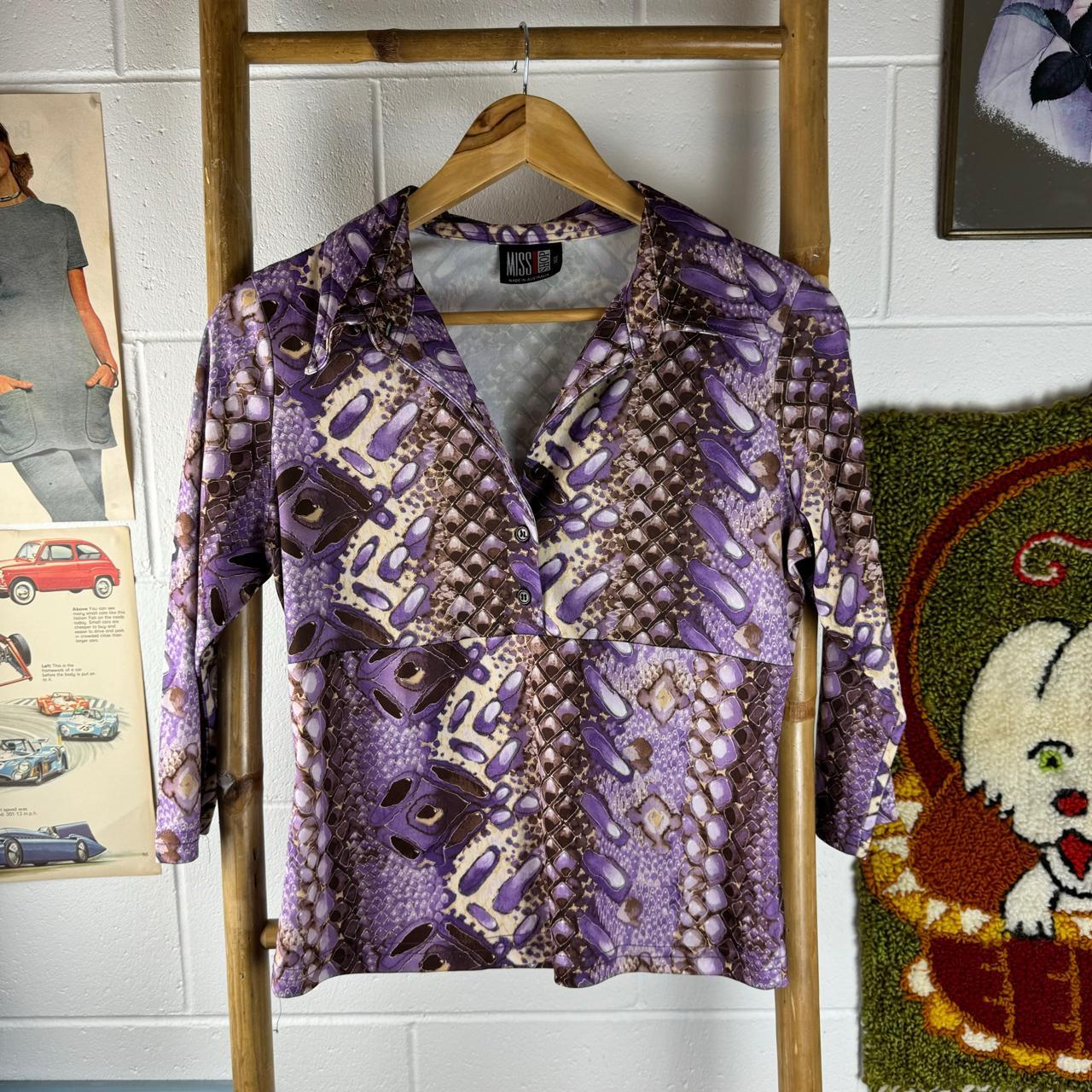 iconic snake skin top 💜 instant buys welcome! 💌... - Depop