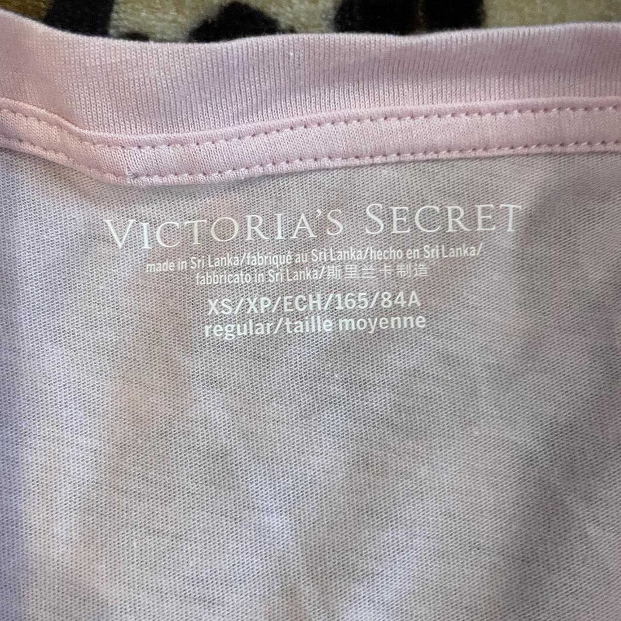 NEW victoria’s secret pink heart pajama... - Depop