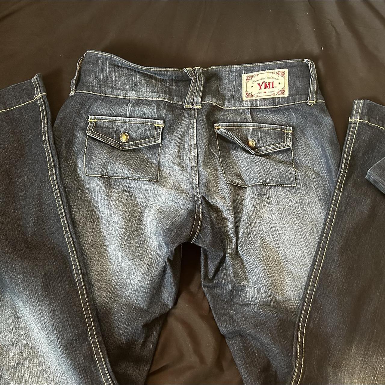 Super cute Low rise YMI jeans Tagged Size 9 32”... - Depop