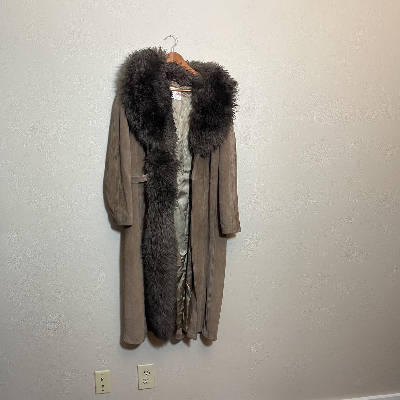 Gorgeous penny lane coat with sheepskin trim. - Depop