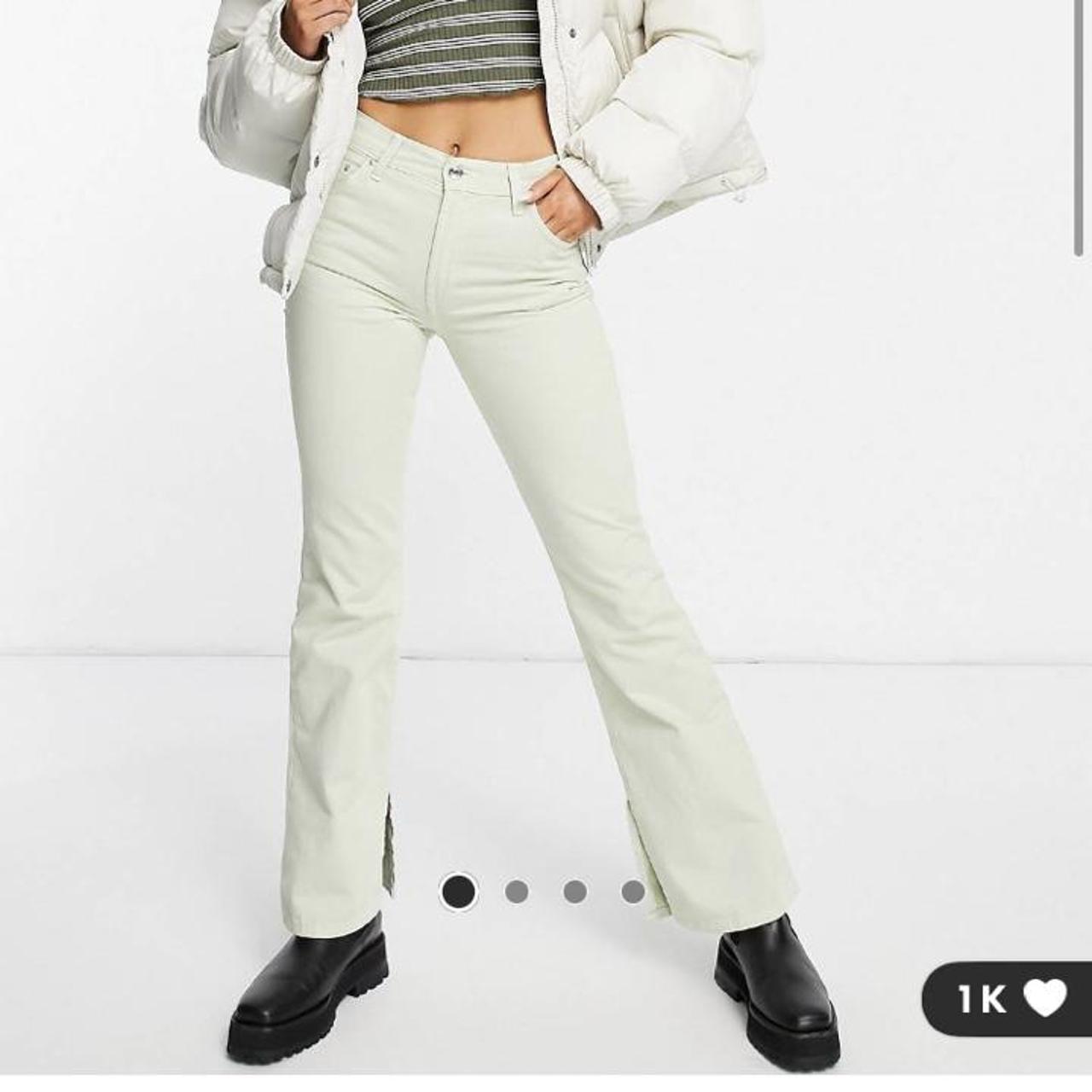 Light sage jeans Yet again asos sizing is all... - Depop
