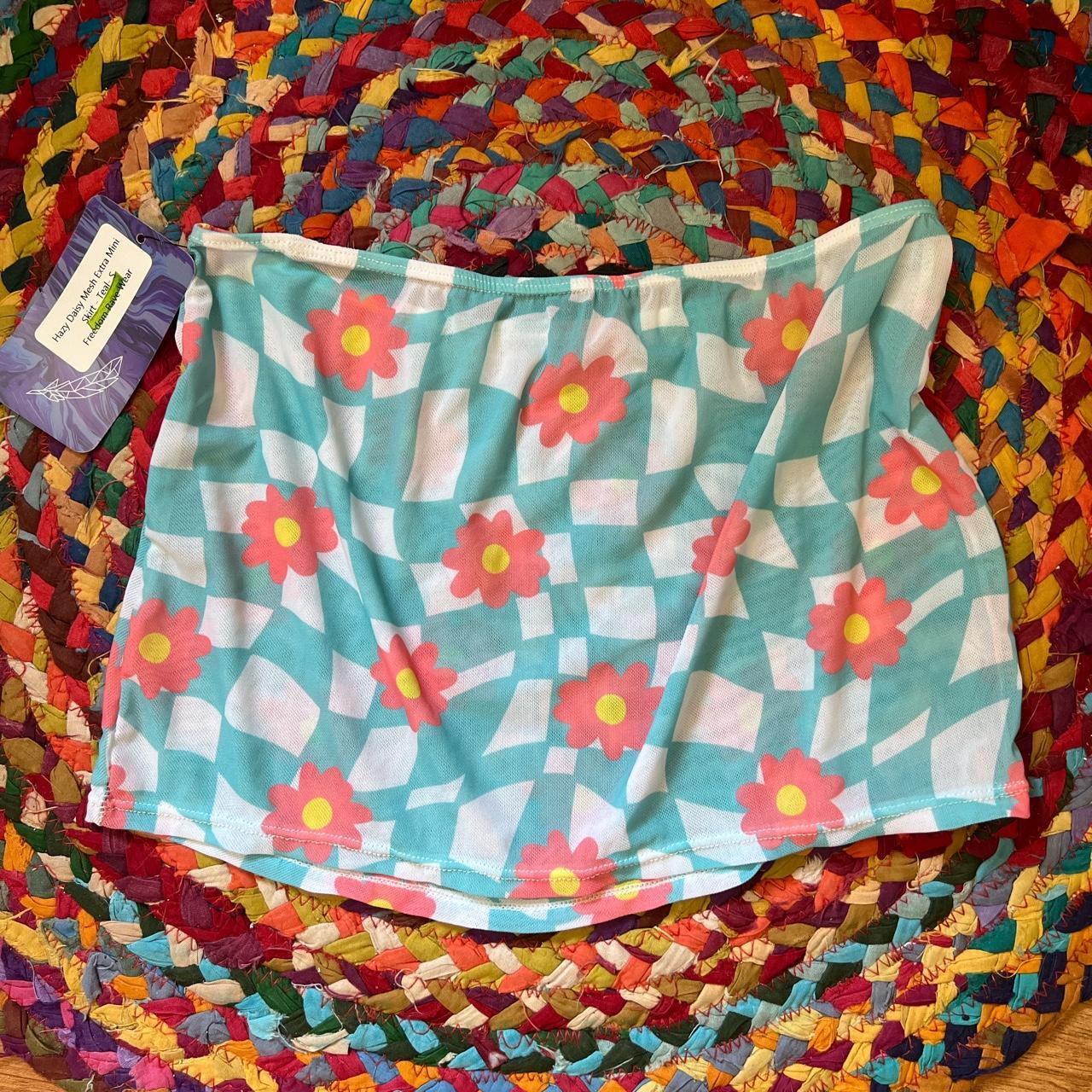 Freedom Rave Wear mesh micro mini skirt. Perfect for... - Depop