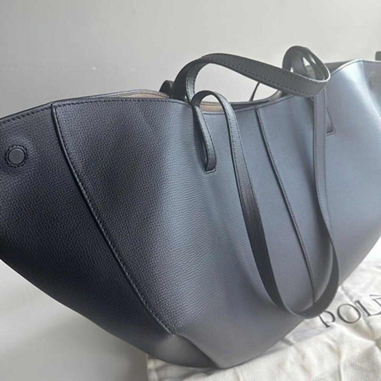 Polène Cyme Bag Large Black Tote bag Polene Cyme... - Depop