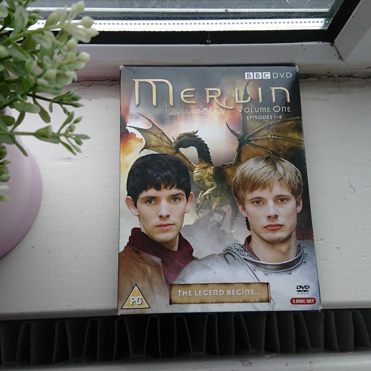 Merlin dvds volume one episodes 1-6 *vintage, fan,... - Depop