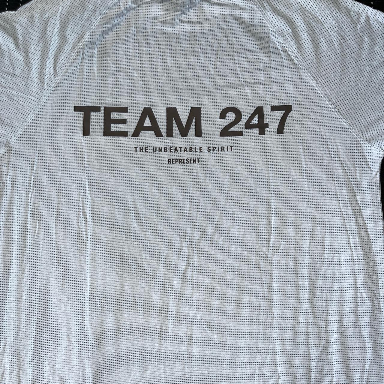 Represent clo Team 247 run t-shirt Flat white Not... - Depop