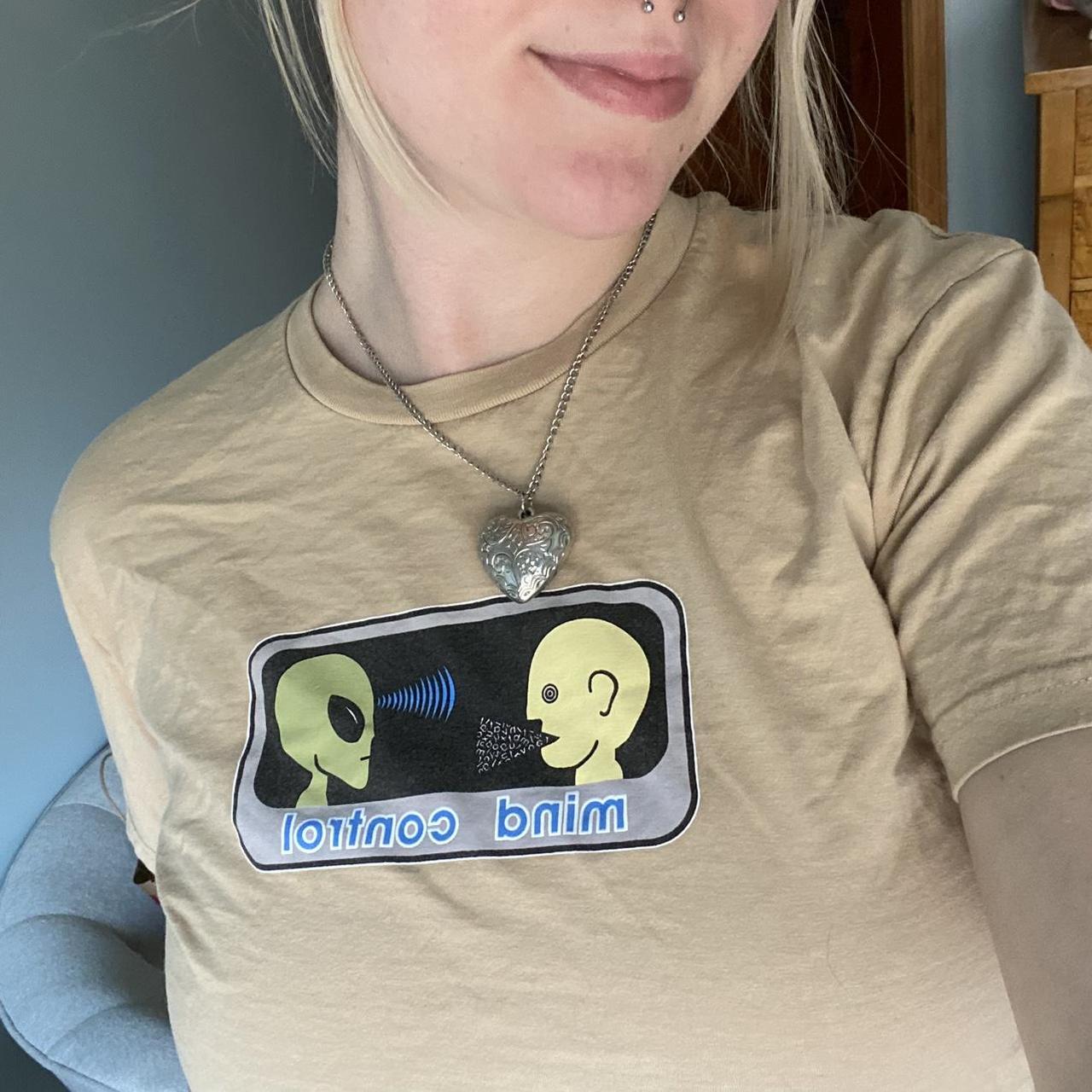 Alien workshop mind control tee 👾👽🧠 -men’s size S,... - Depop
