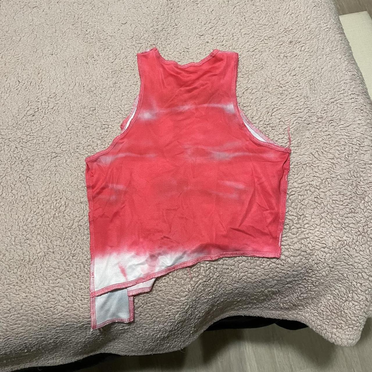 Cropped mesh panel crop top from a boutique. Only... - Depop