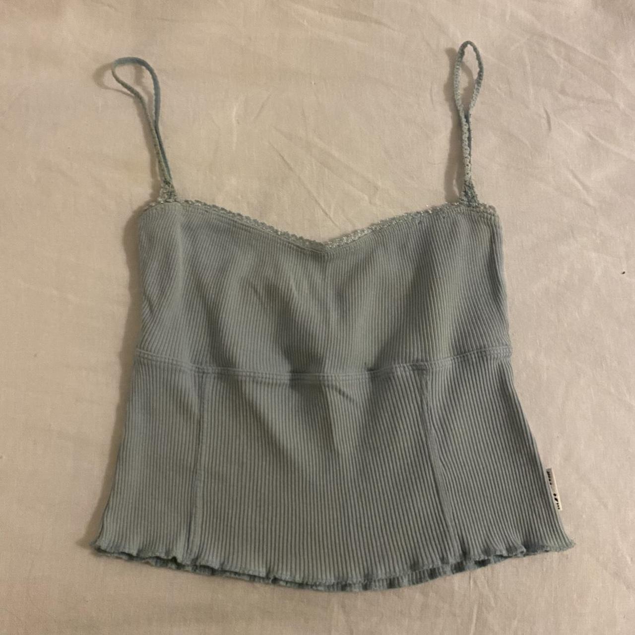 Unif blue spell cami Sooo cute Size xs Perf condition - Depop