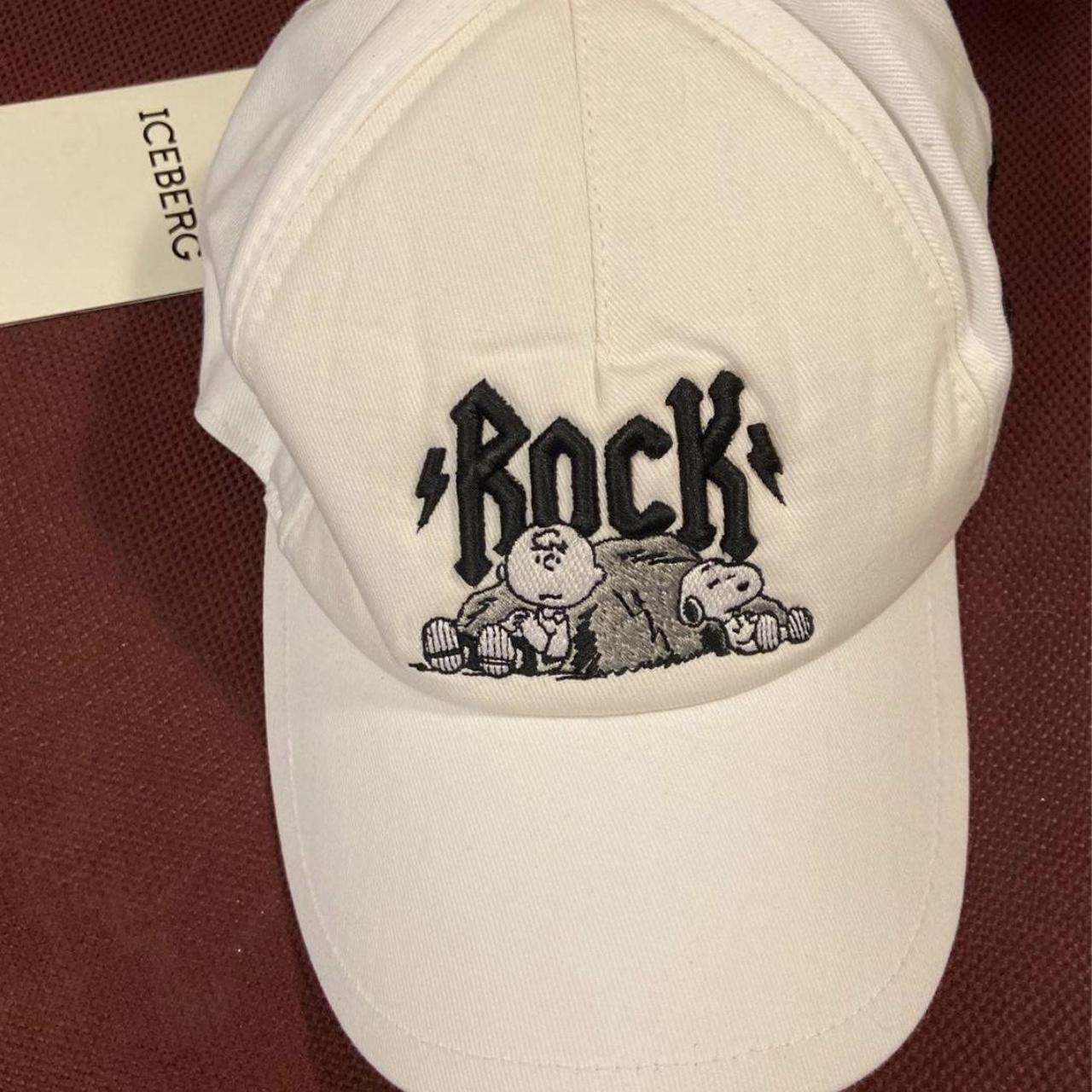 Snoopy hat Rock baseball cap new. New with tags.... - Depop