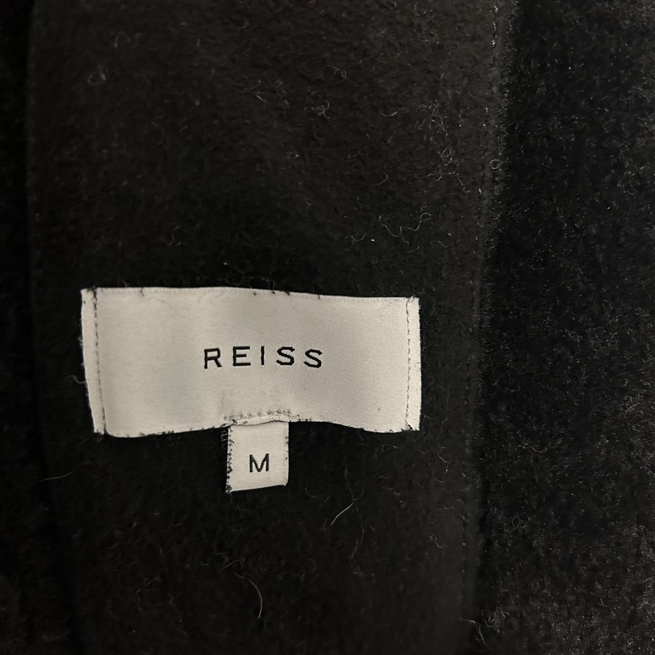 Reiss Shearling Jacket Size Medium Fits TTS Worn... - Depop