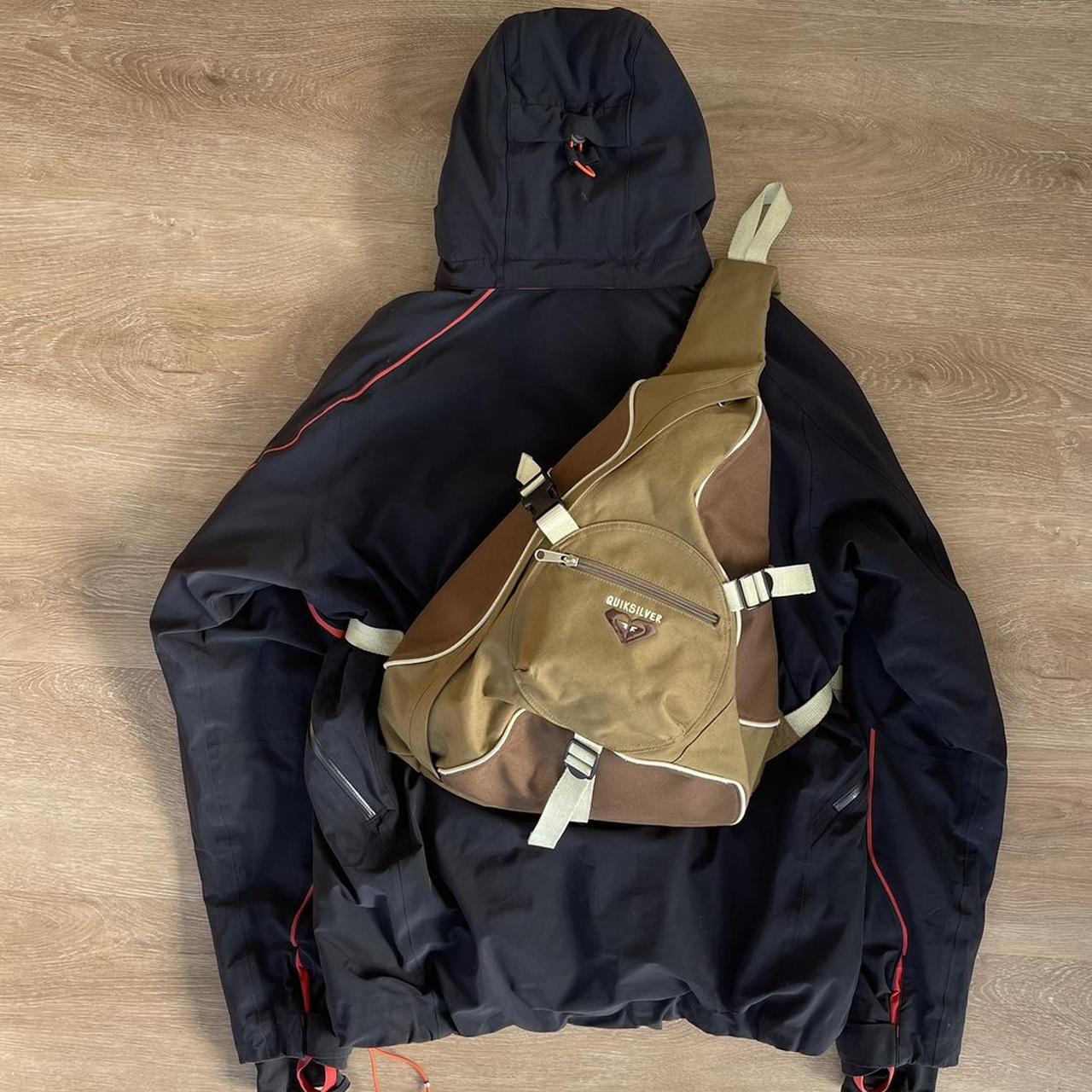 Salomon Technical Recco Jacket Black & Red Size... - Depop