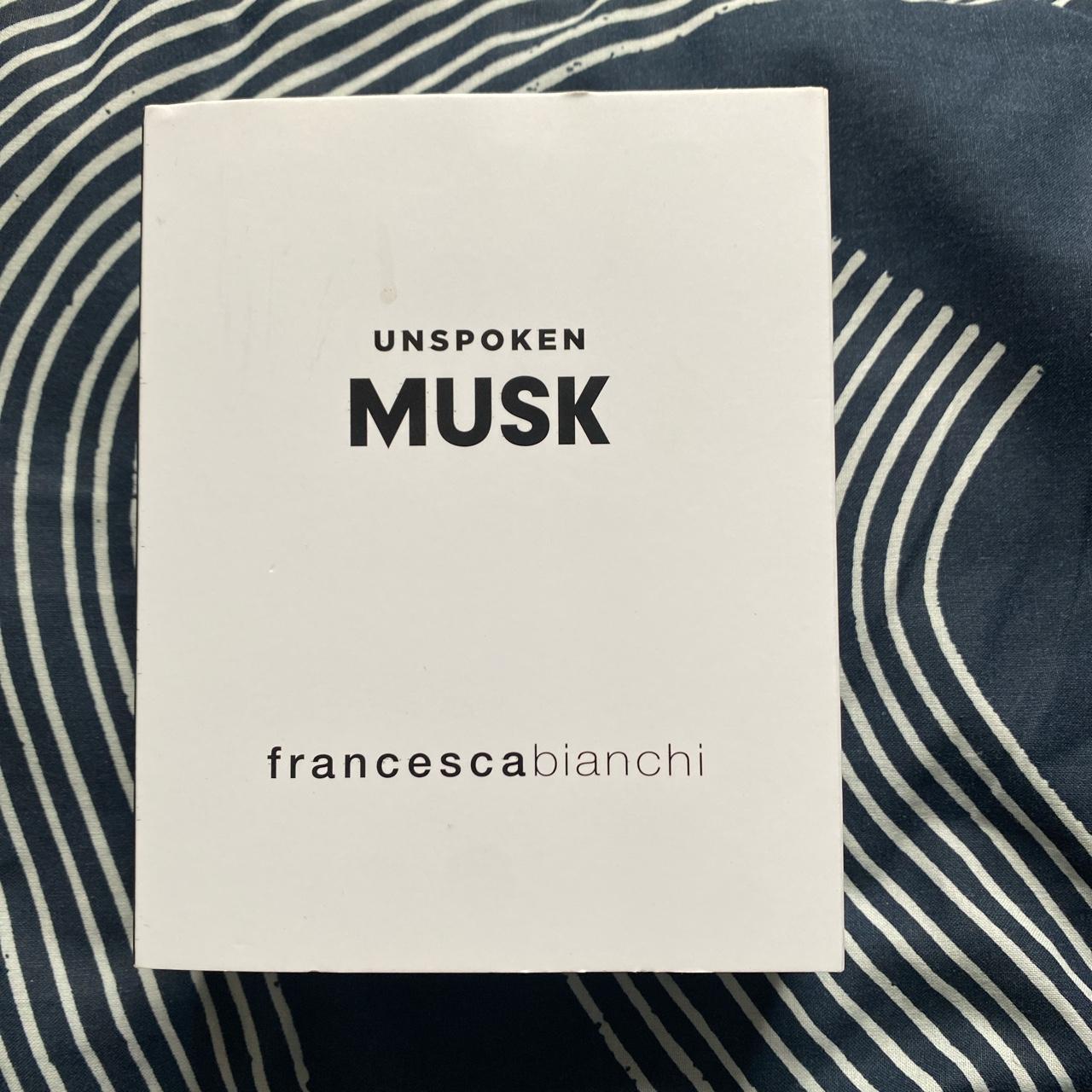Francesca bianchi unspoken musk perfume 30ml - Depop