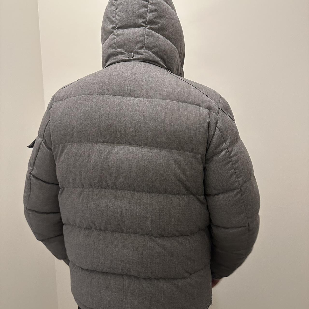 Moncler Men's Grey Jacket | Depop