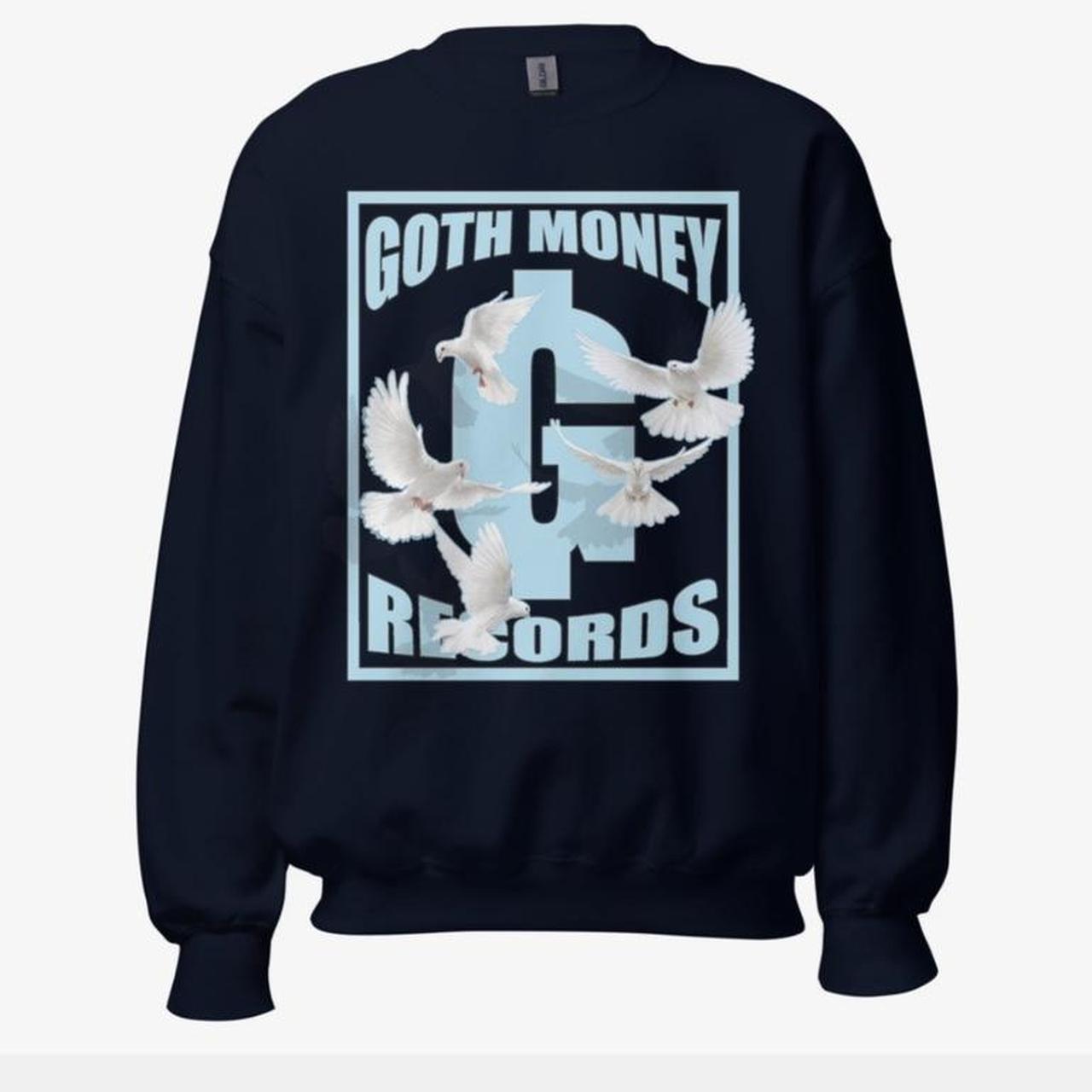 Goth Money Records gmr custom thug angel doves baby... - Depop