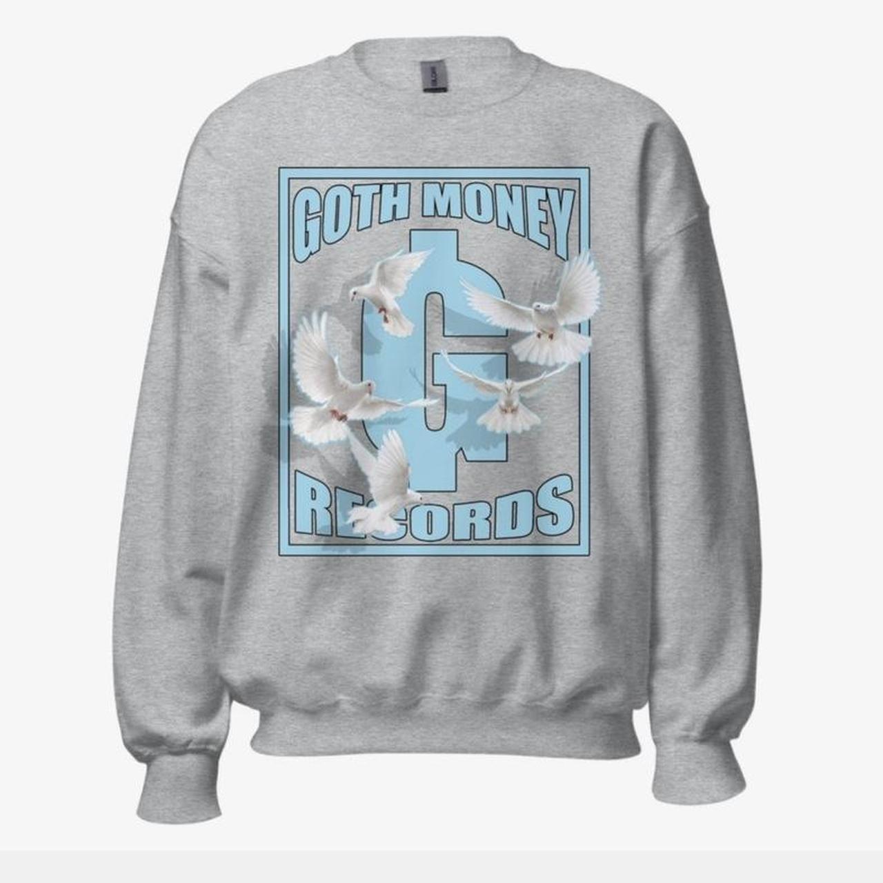 Goth Money Records gmr custom thug angel doves baby... - Depop