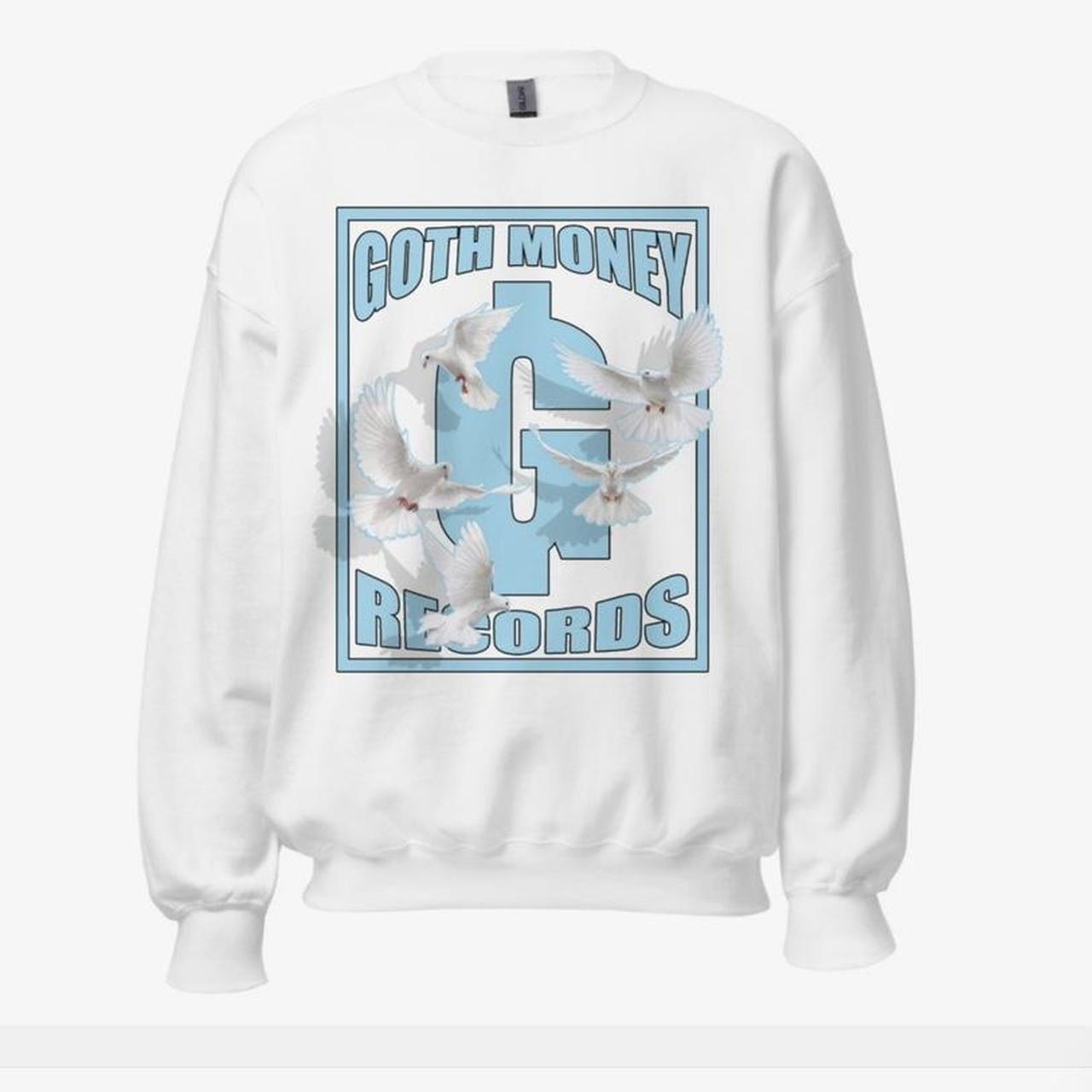 Goth Money Records gmr custom thug angel doves baby... - Depop