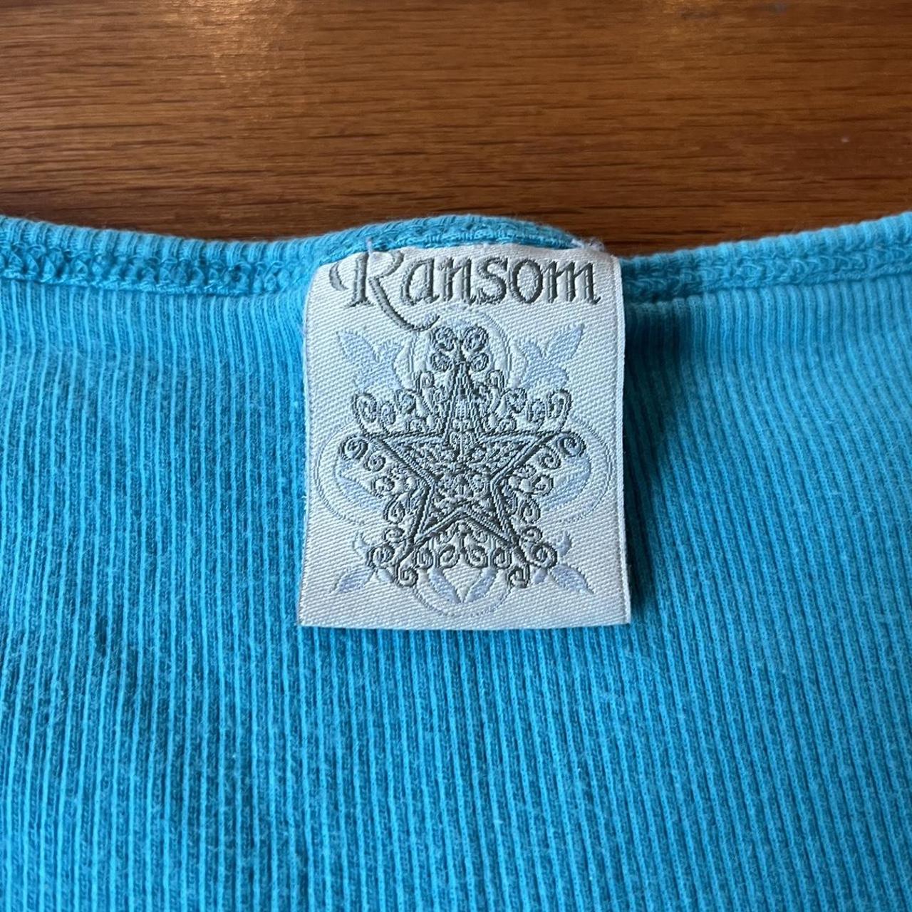 Ransom Women's Blue Vest | Depop