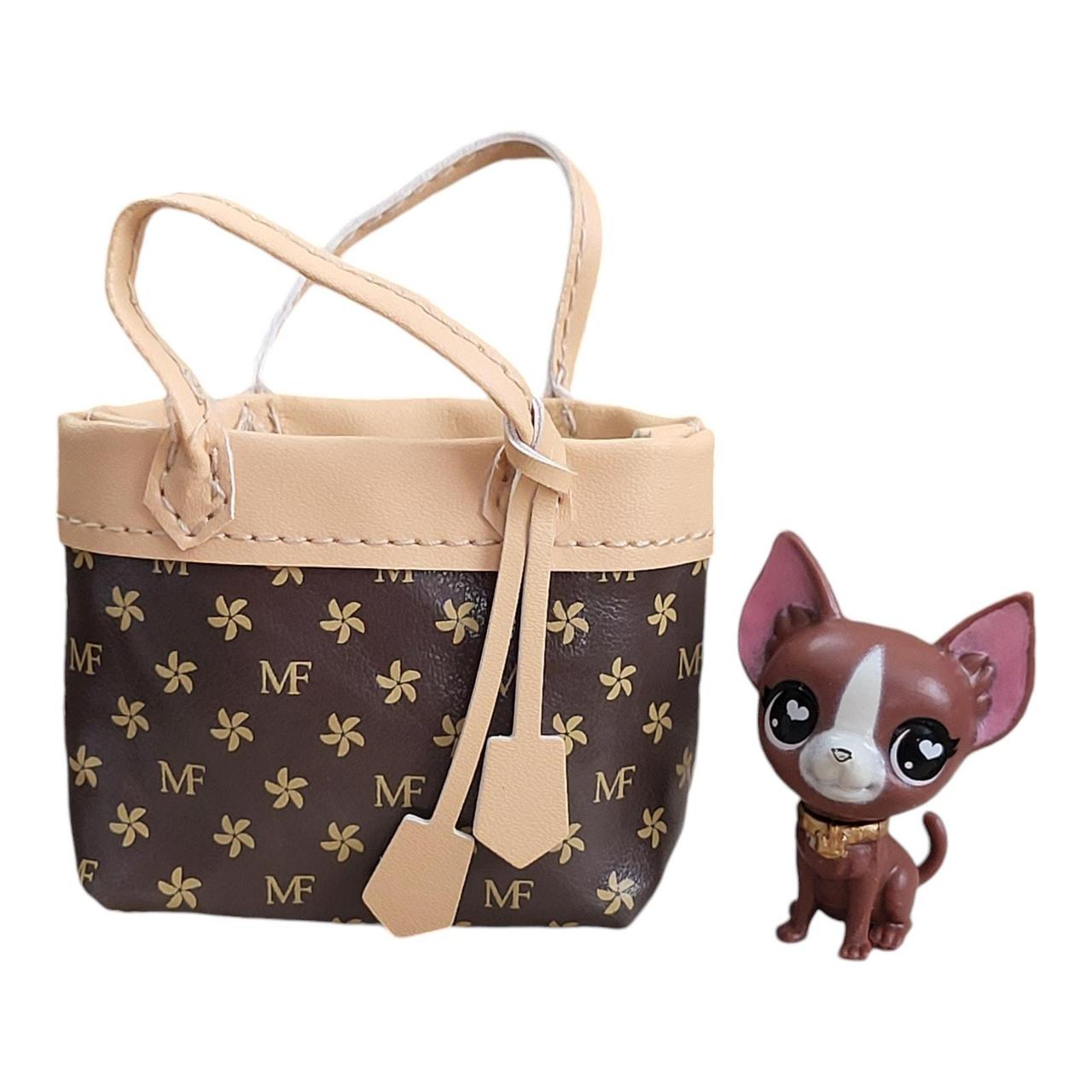 Zuru Mini Brands Brown Logo Mini Fashion Bag and... - Depop