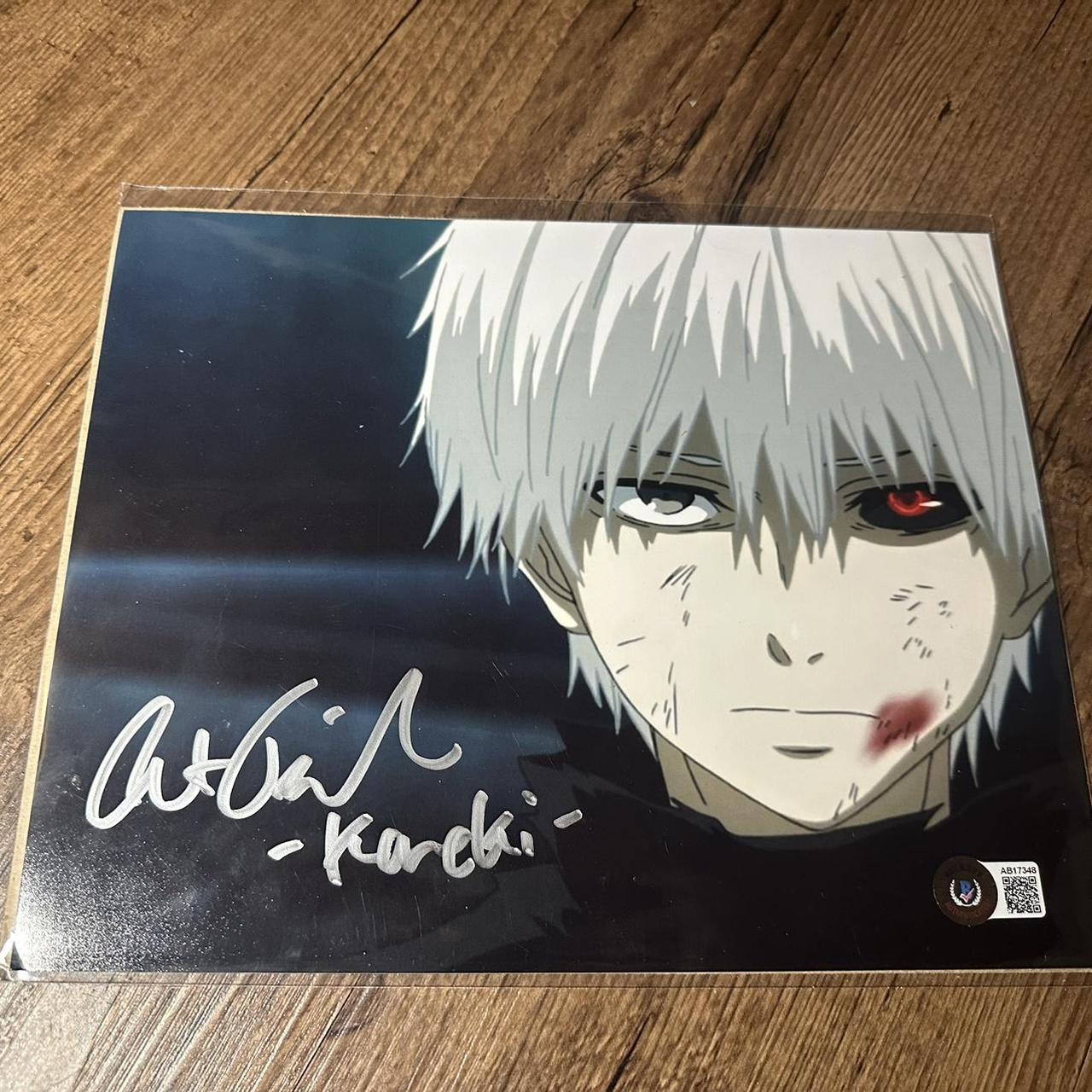 BAM anime tokyo ghoul AUSTIN TINDLE signed limited... - Depop