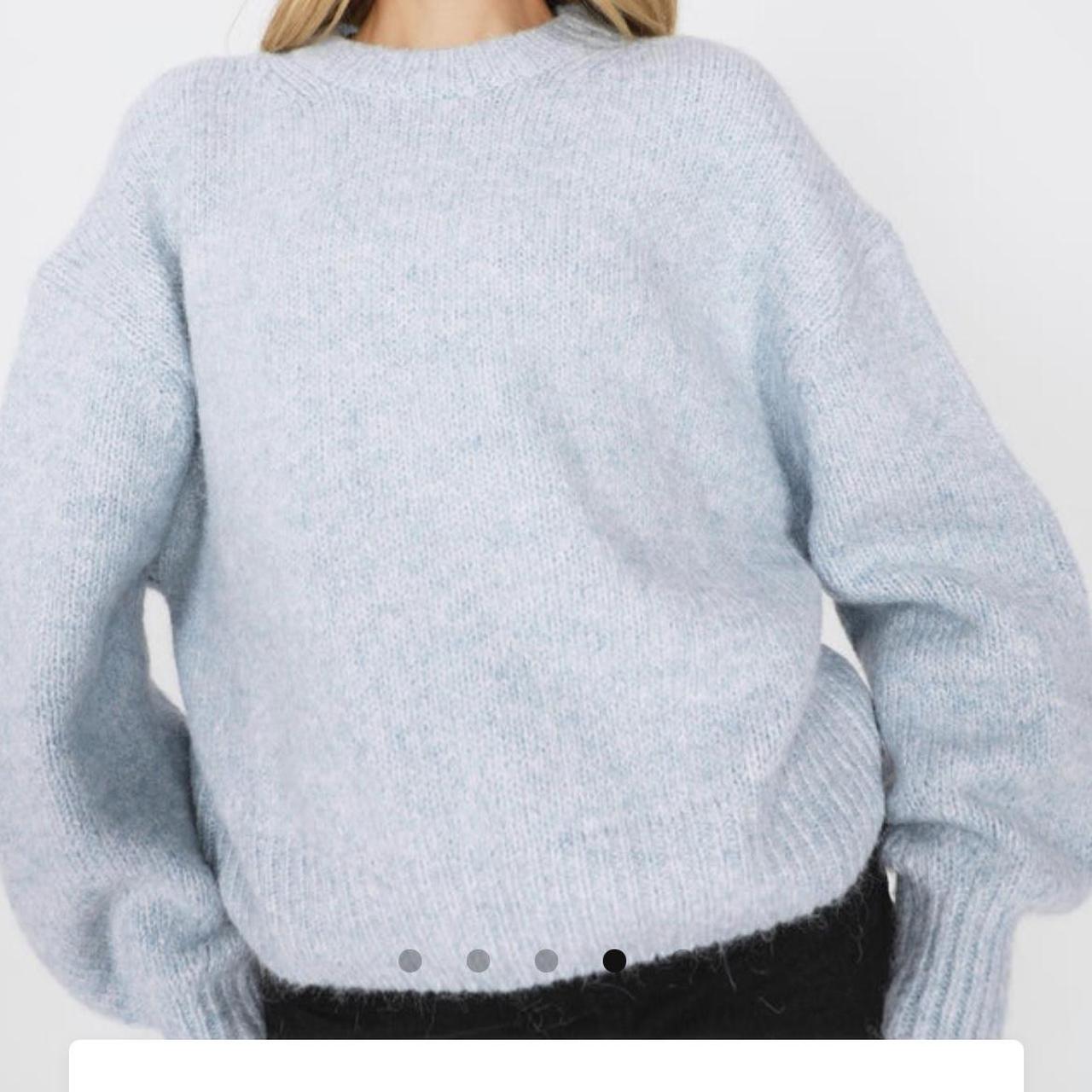 Glassons blue knit sweater 🤍 Brand new Size medium... - Depop