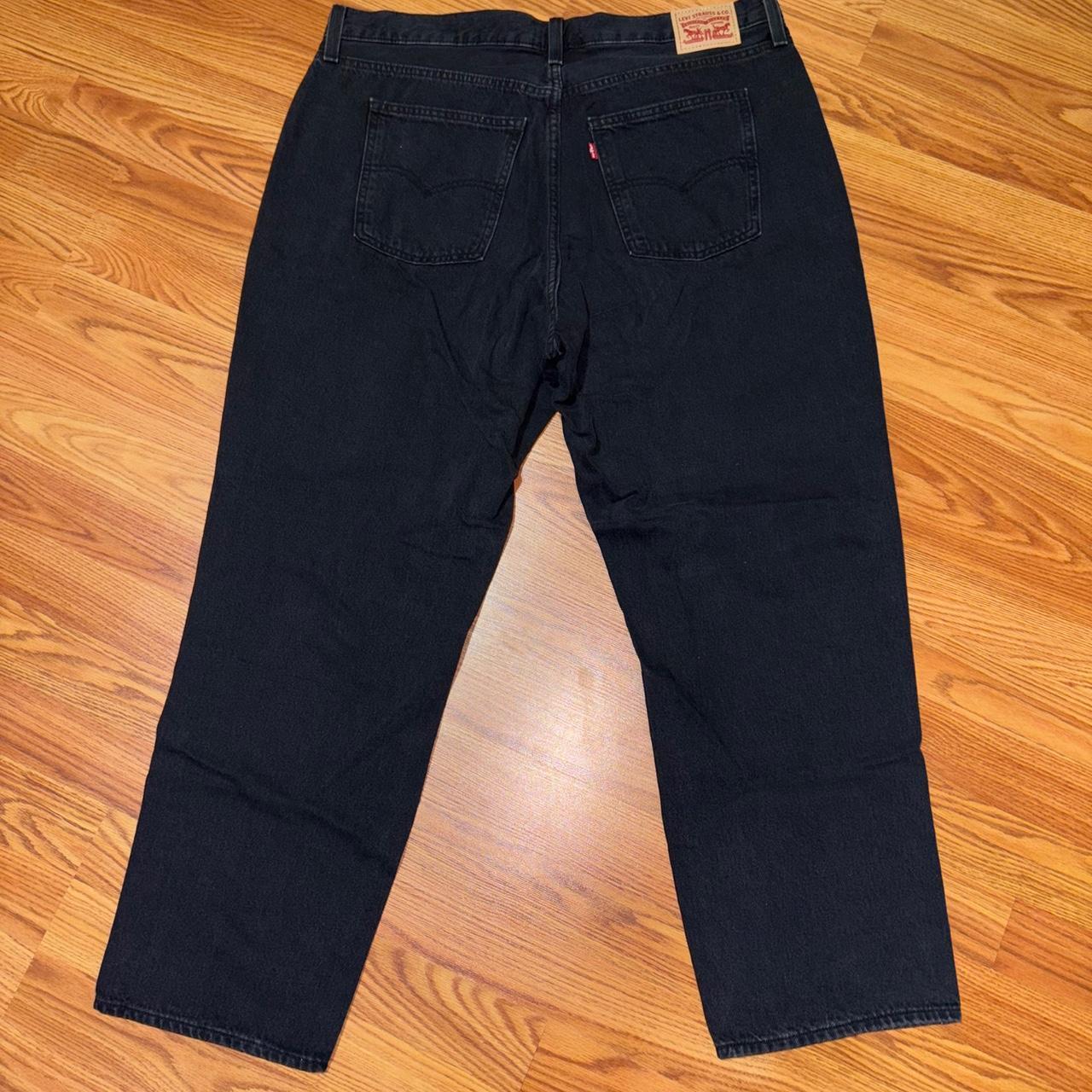 Levi’s ‘94 Baggy Black Jeans Size 16W #black... | Depop