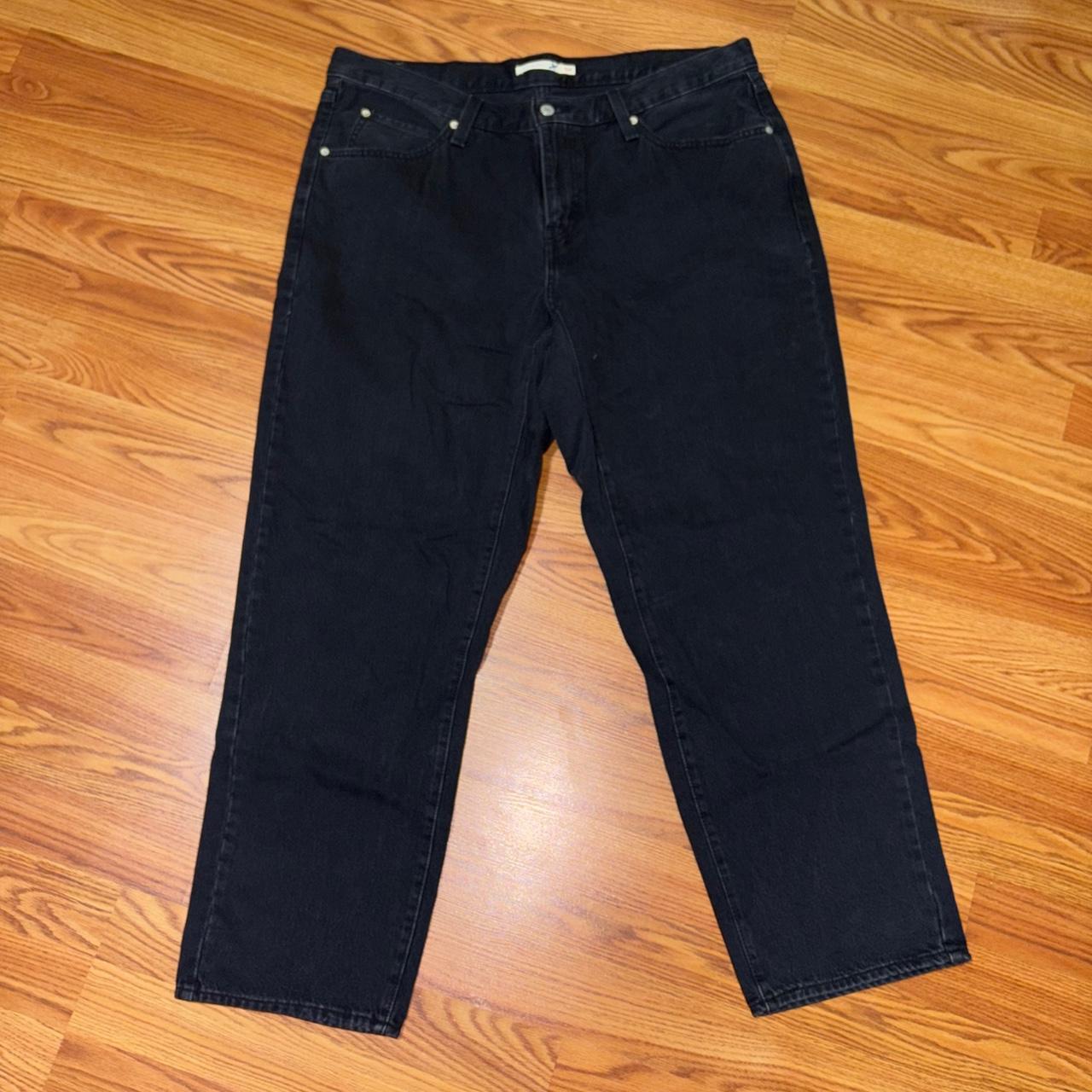 Levi’s ‘94 Baggy Black Jeans Size 16W #black... | Depop