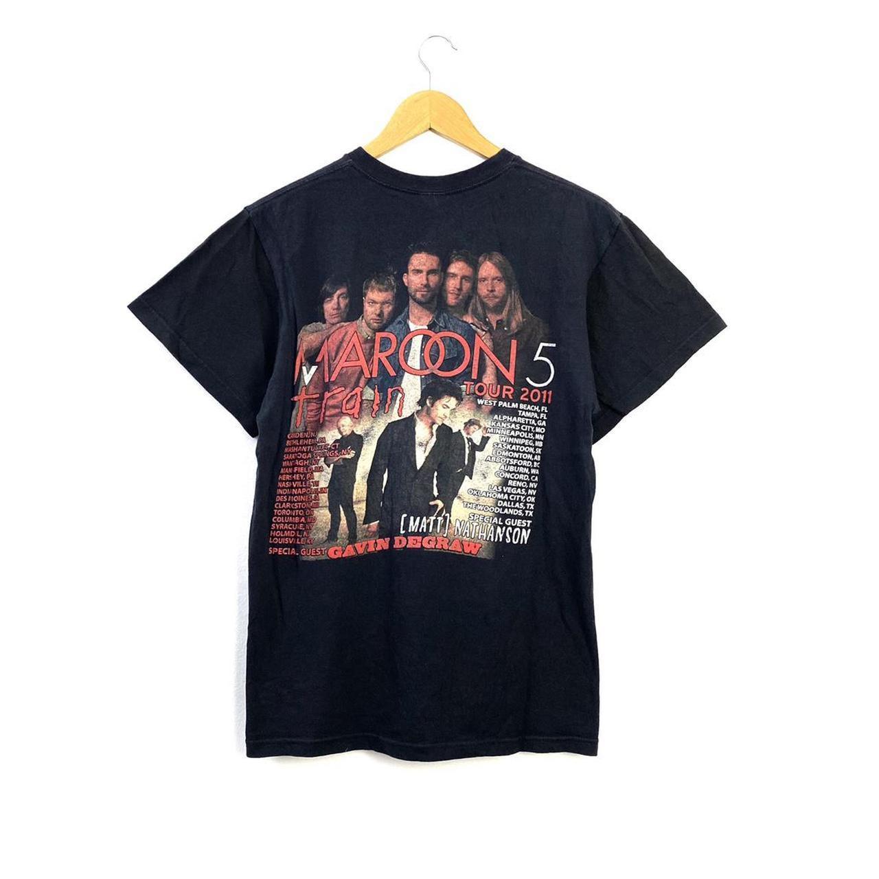 Vintage Maroon 5 t shirt - size medium - USA tour... - Depop