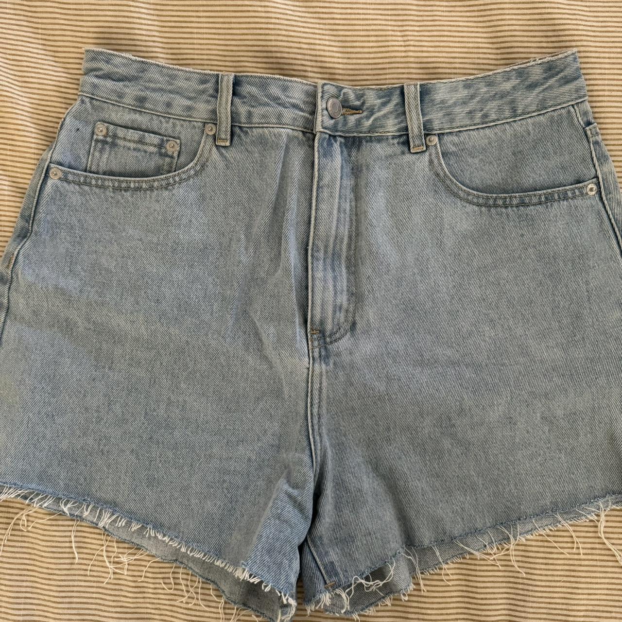 GLASSONS Denim shorts Worn once - Depop