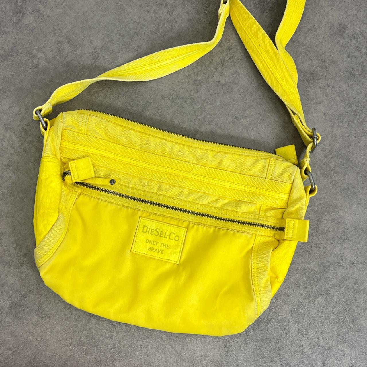 Diesel Women's Yellow Bag | Depop