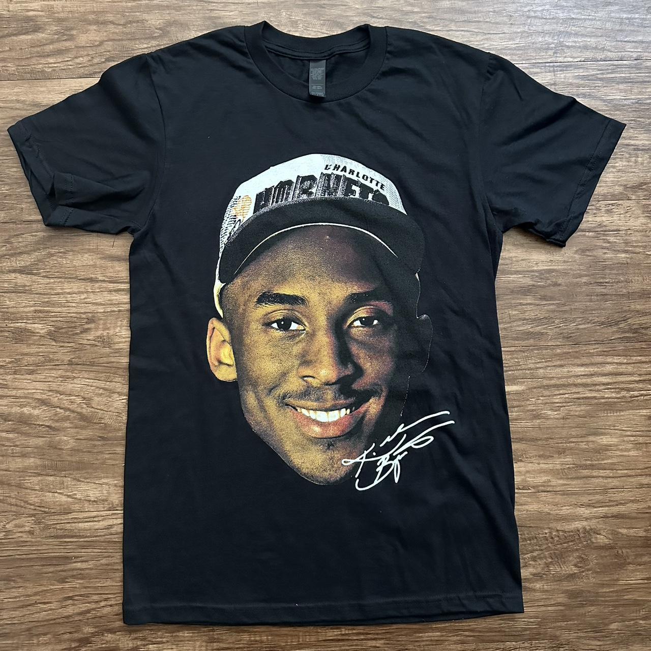 Kobe Bryant graphic t-shirt Kobe Graphic big head... - Depop