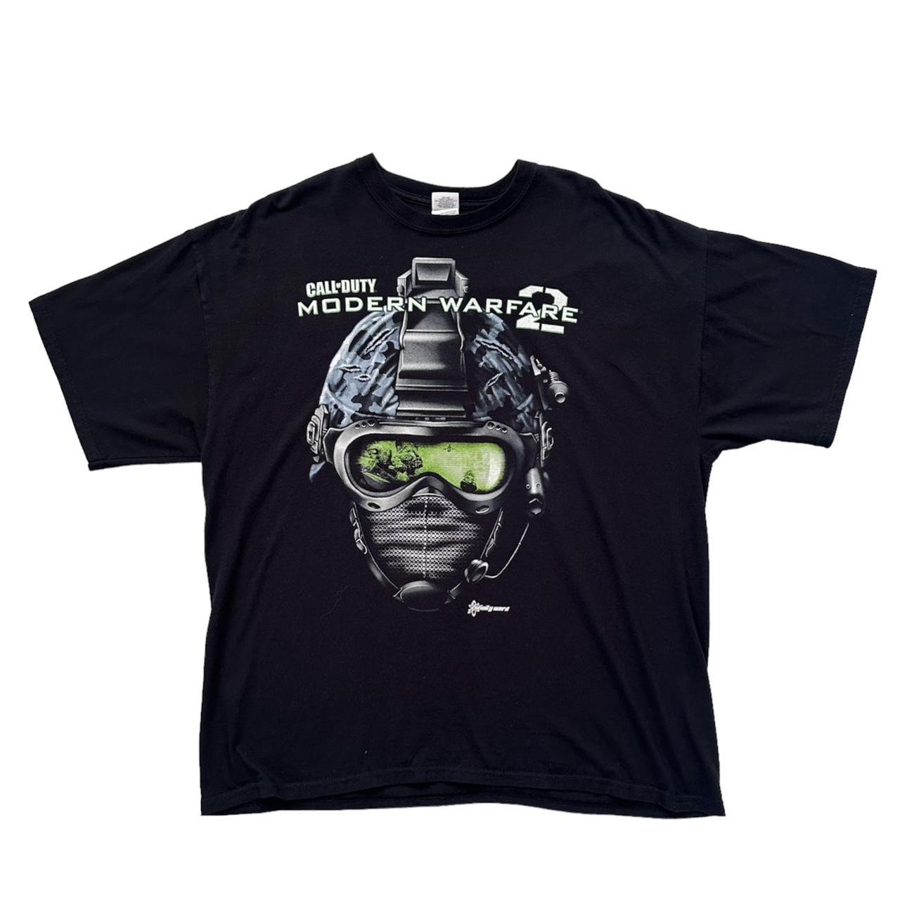 2009 Modern Warfare 2 shirt Sz 2XL printed on Gildan... - Depop