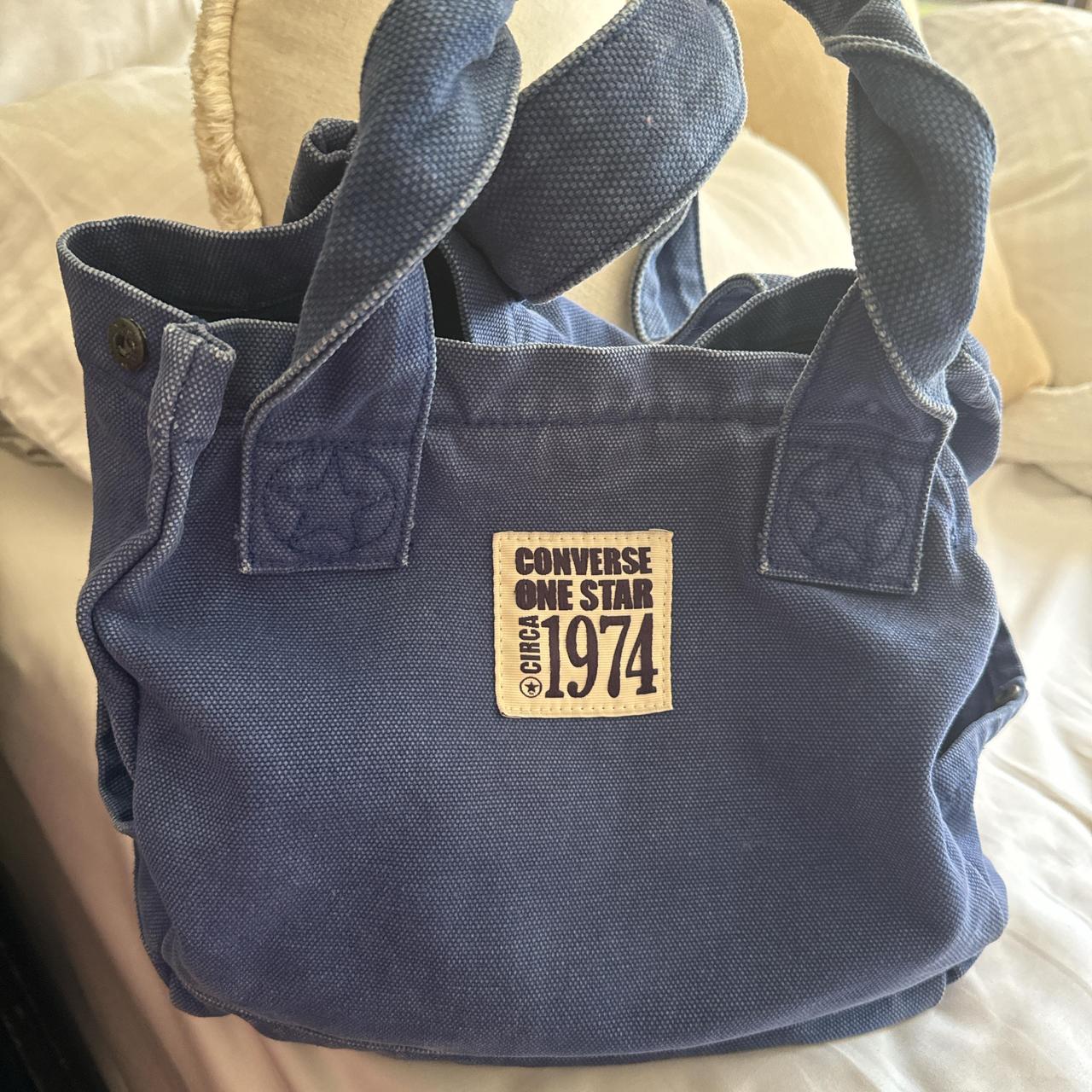 Converse one star women’s handbag cute snaps on... - Depop